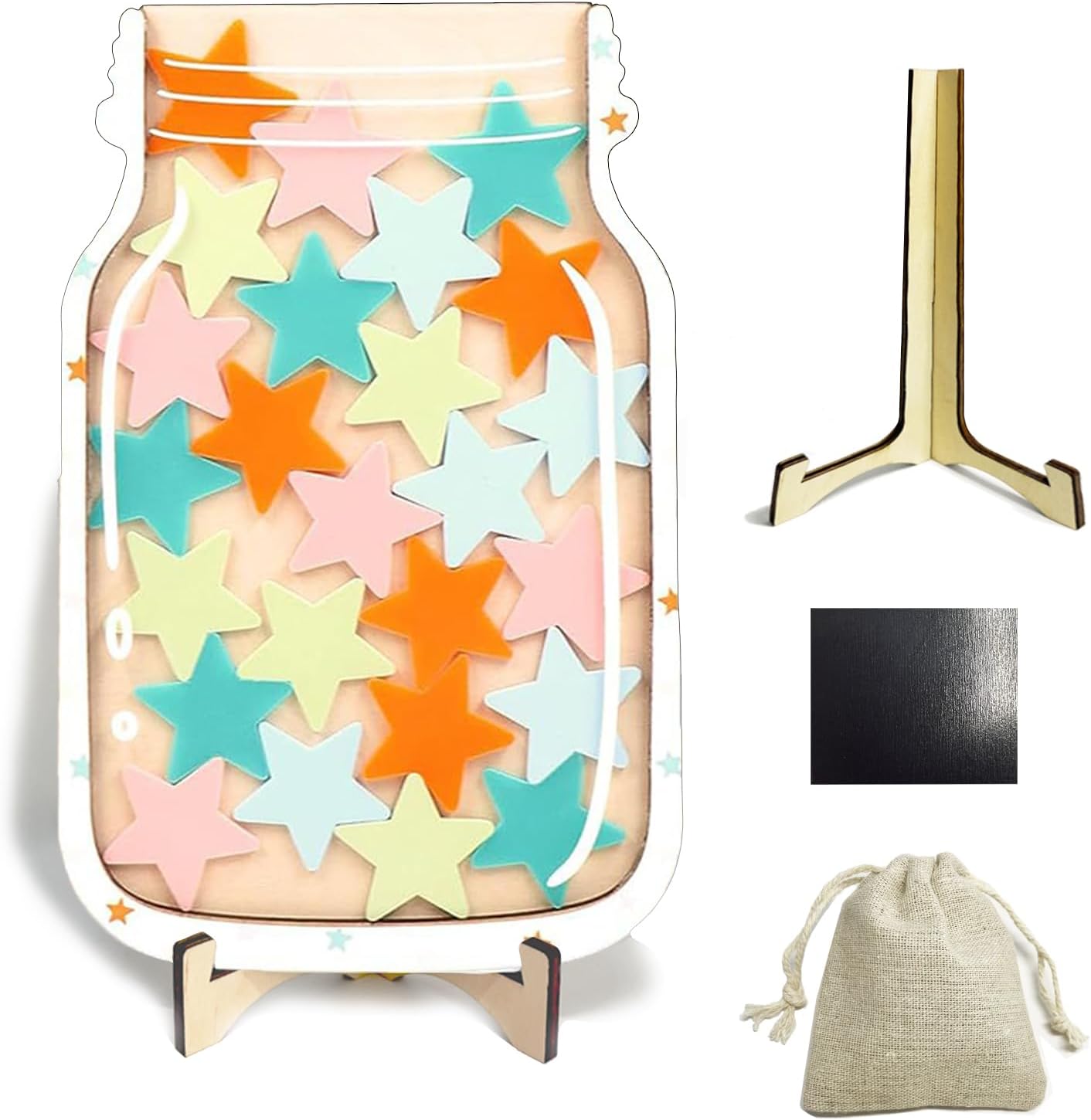 Amazon.com : Reward Jar Stars,Magnetic Reward Jar for Classroom ...