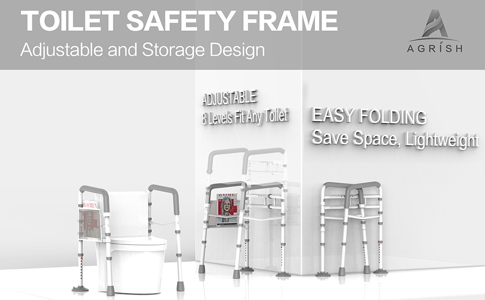 Watch How To Setup AGRISH Toilet Rails on Amazon Live