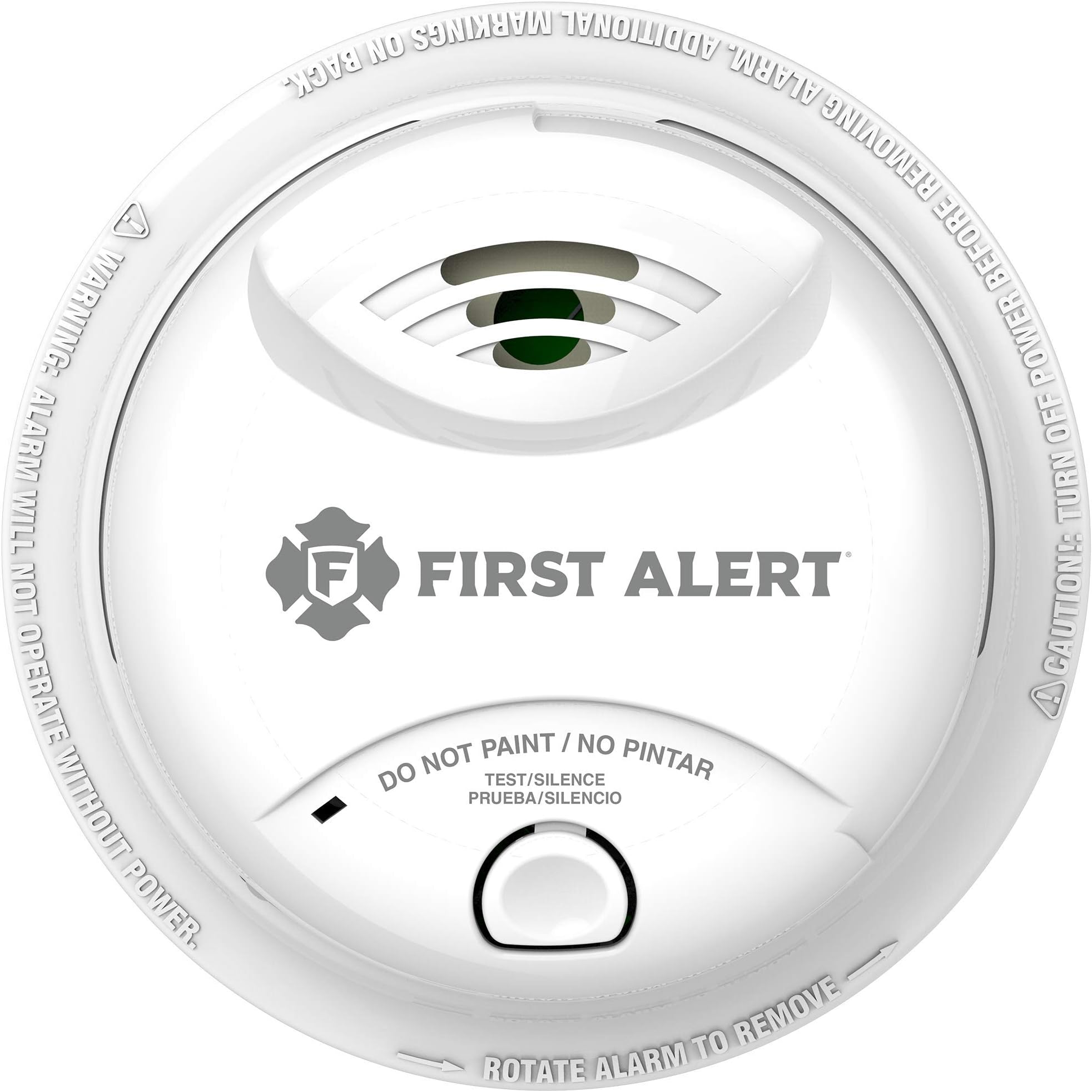First Alert 0827B Ionization Smoke Alarm with 10-Year Sealed Tamper ...