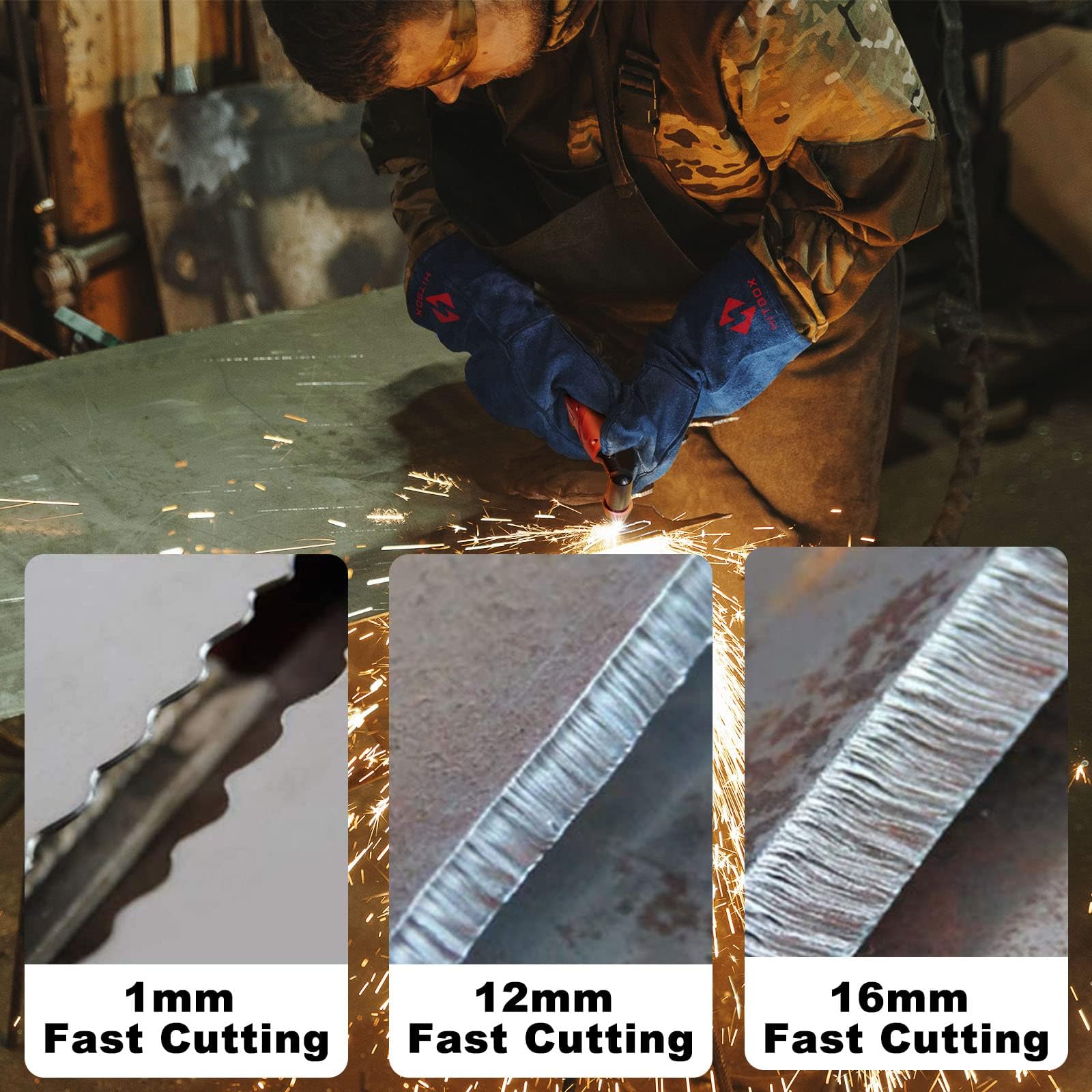 HITBOX CT520 Plasma Cutter 50Amp 4 In 1 Multifunction Plasma Cutting ...