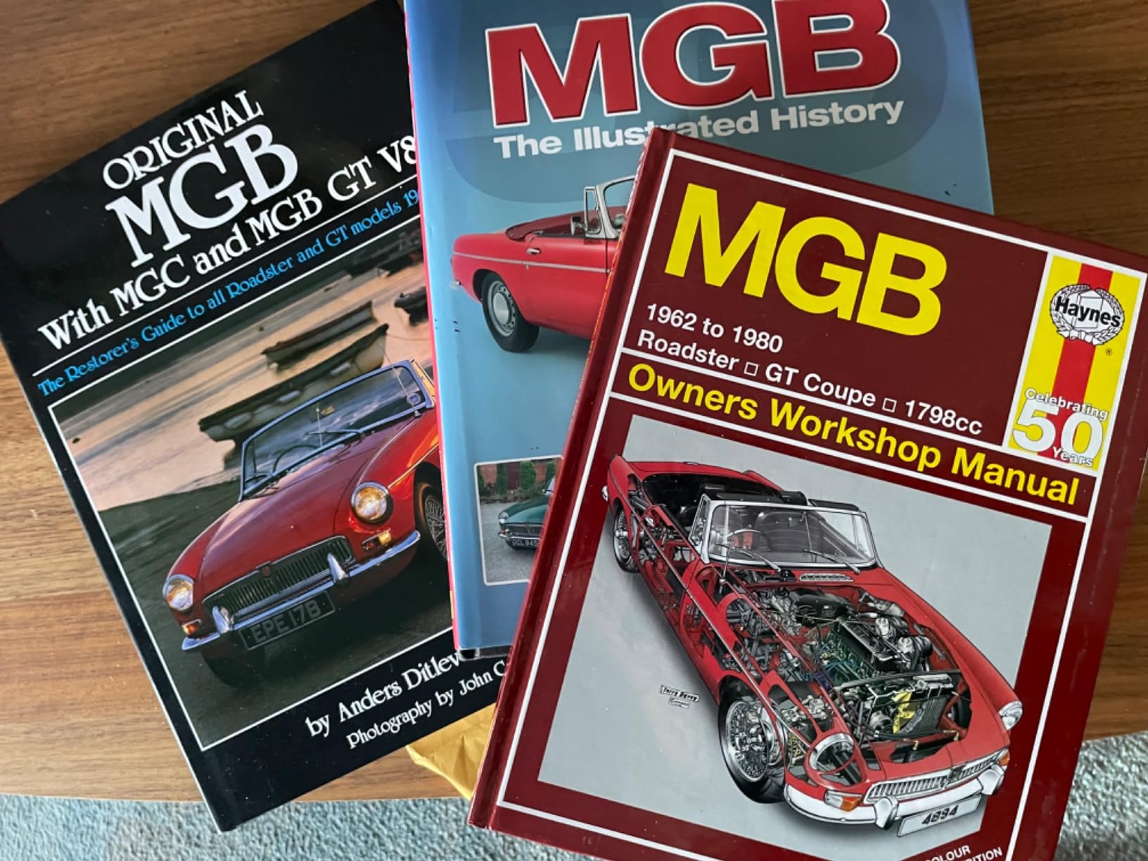 Original MGB C & V8 Restorer's Guide (Hardcover): The Restorer's Guide ...
