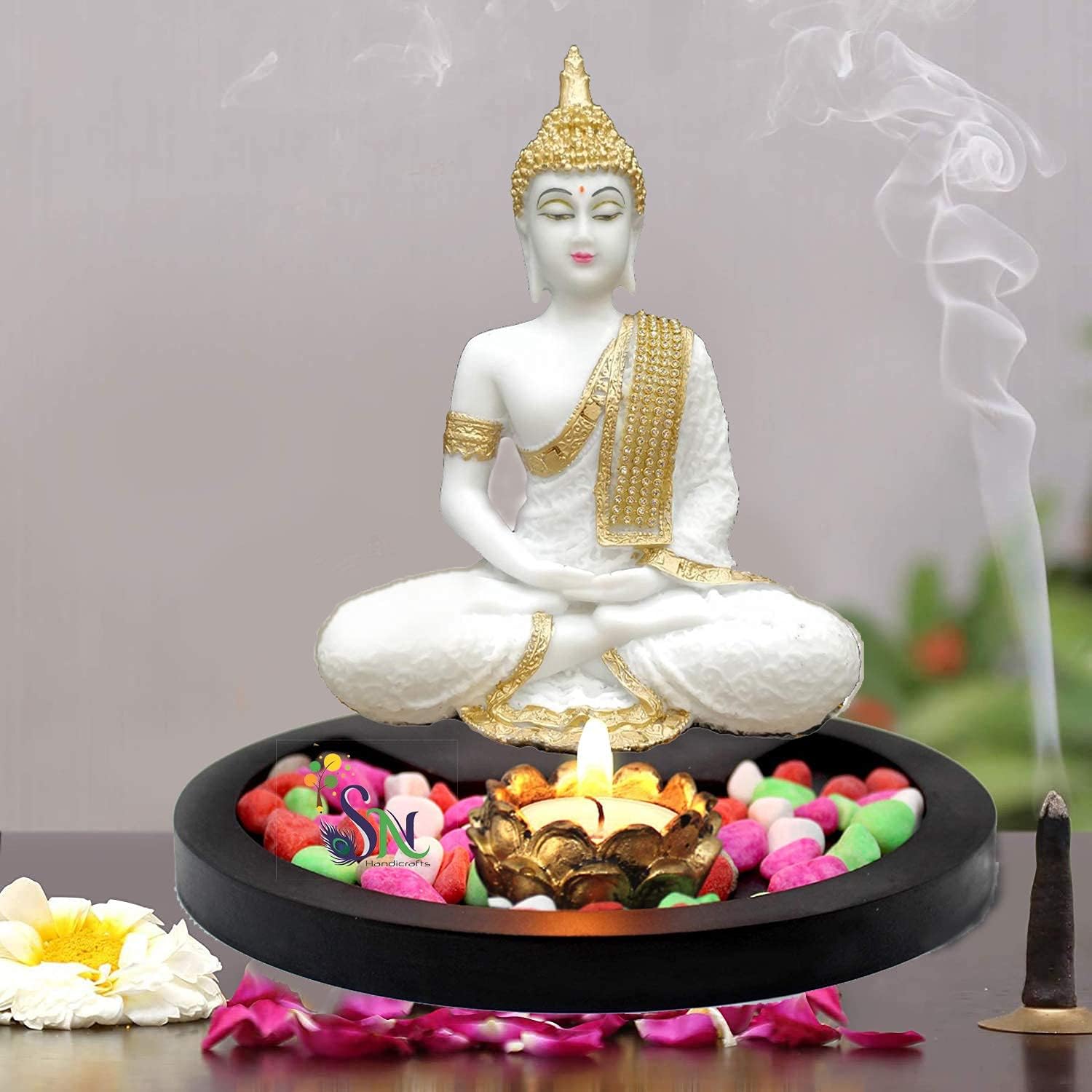 Buy SHREE RAM IMPEX Lord Gautam Buddha Statue Big Size Idols Buddha ...
