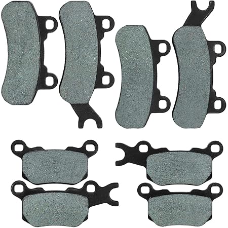 Amazon.com: Sollon Front and Rear Brake Pads for Can Am Defender HD10 ...