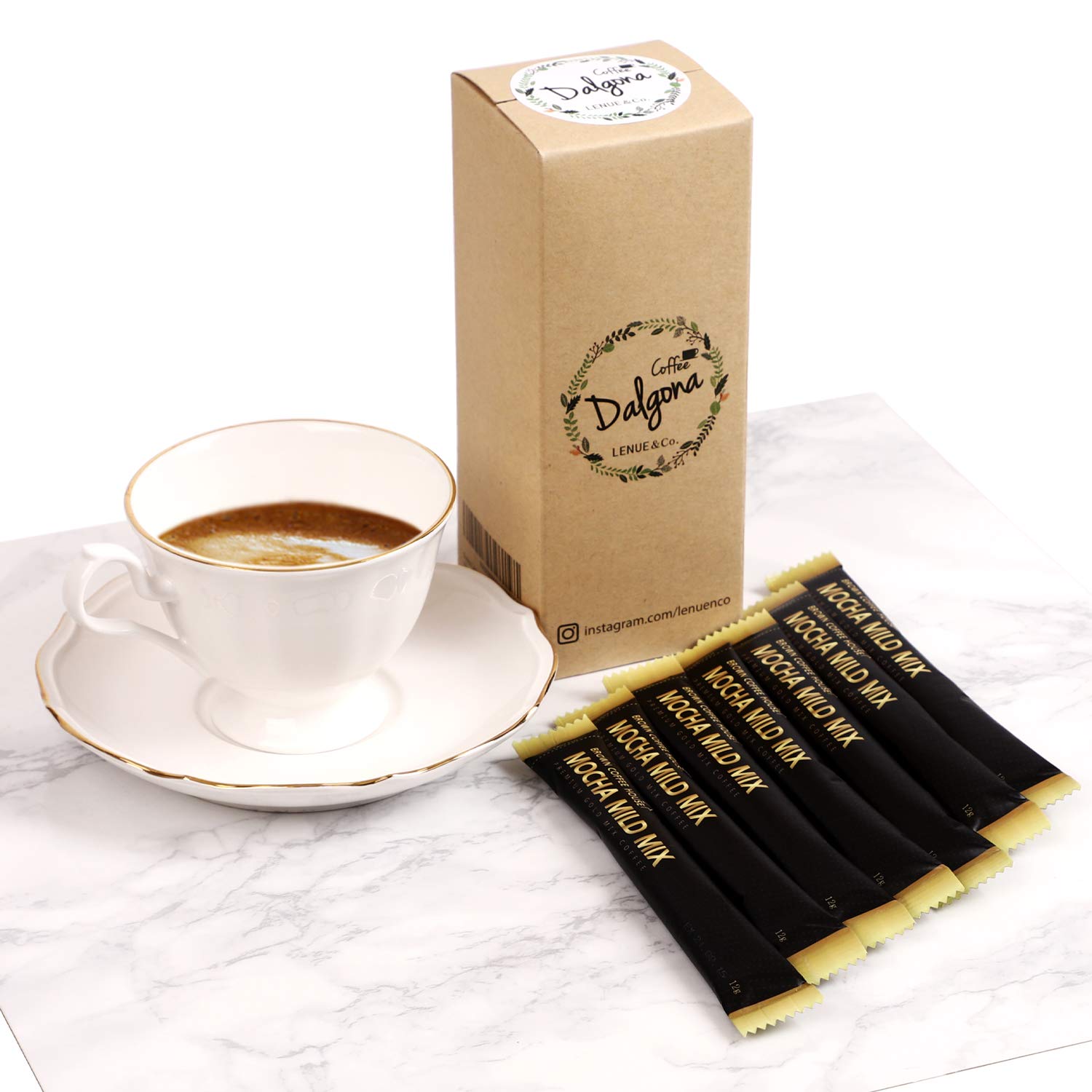 Golden Korean Coffee Packets Korean Nescafe Supremo Instant Coffee Mix