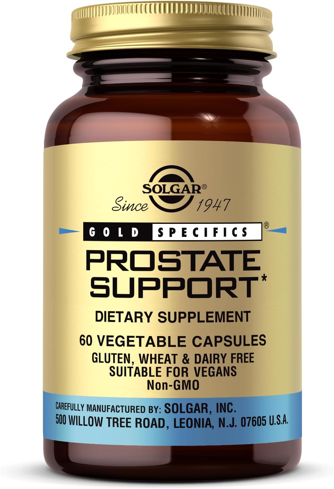 Amazon.com: Solgar Prostate Support - 60 Vegetable Capsules - Non-GMO ...