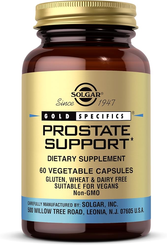 Amazon.com: Solgar Prostate Support - 60 Vegetable Capsules - Non-GMO ...