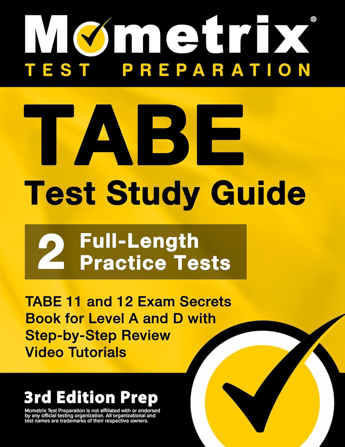 TABE Test Study Guide: TABE 11 and 12 Exam Secrets Book for Level A and ...