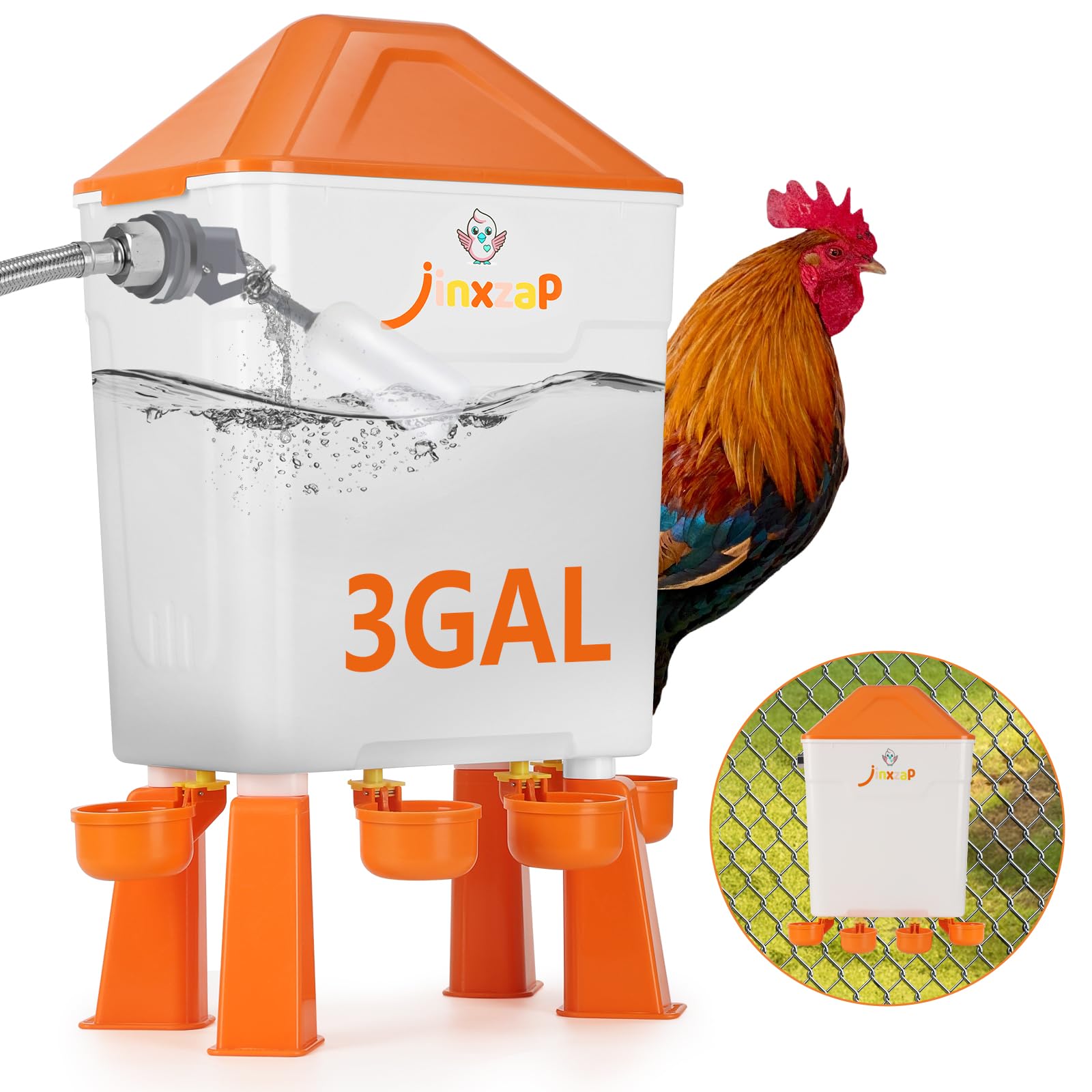 Portable Chicken Watering System Portable Shelter And Water Catchment