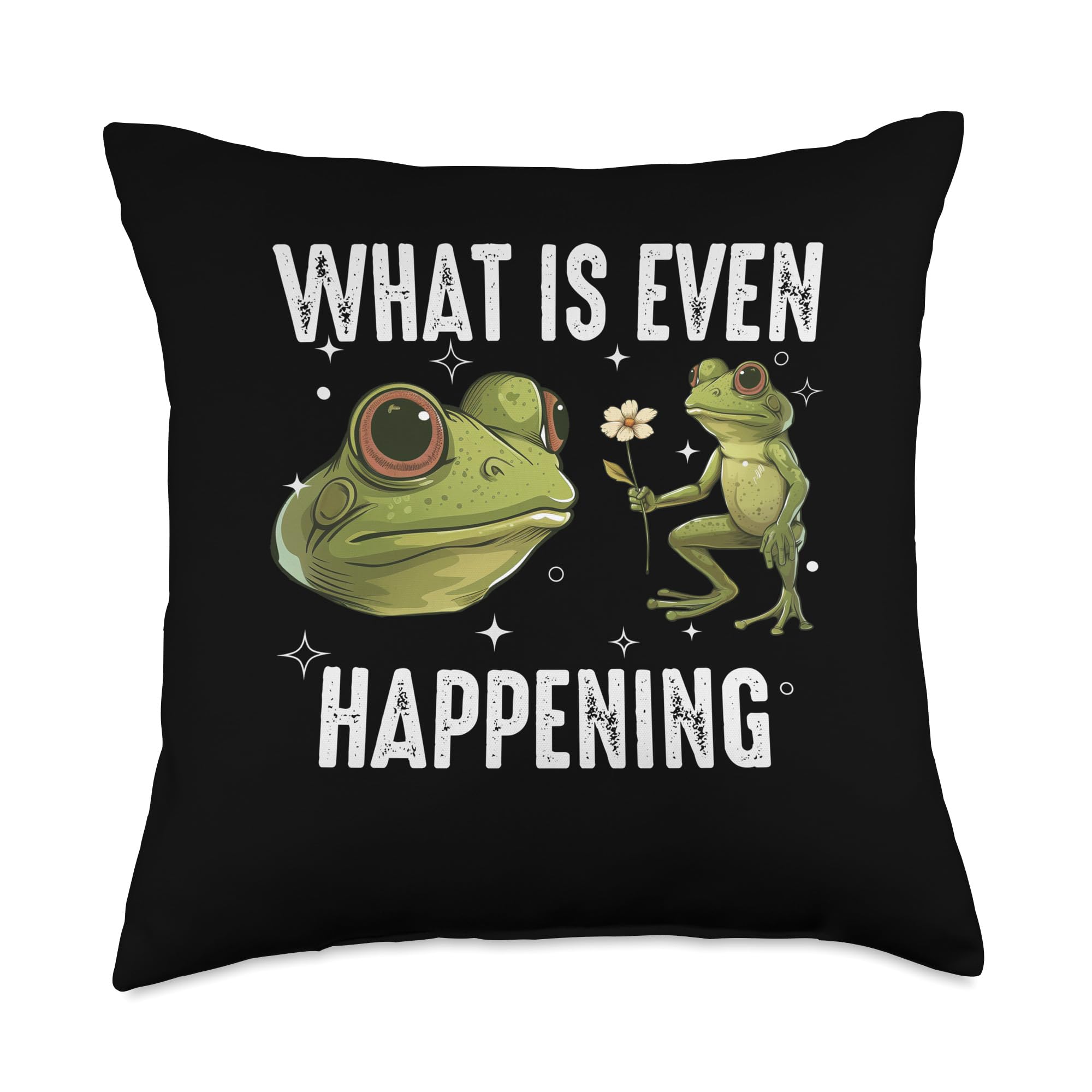 Silly Frog Memes Funny Frog Striking A Pose On A Leaf And JAZZ