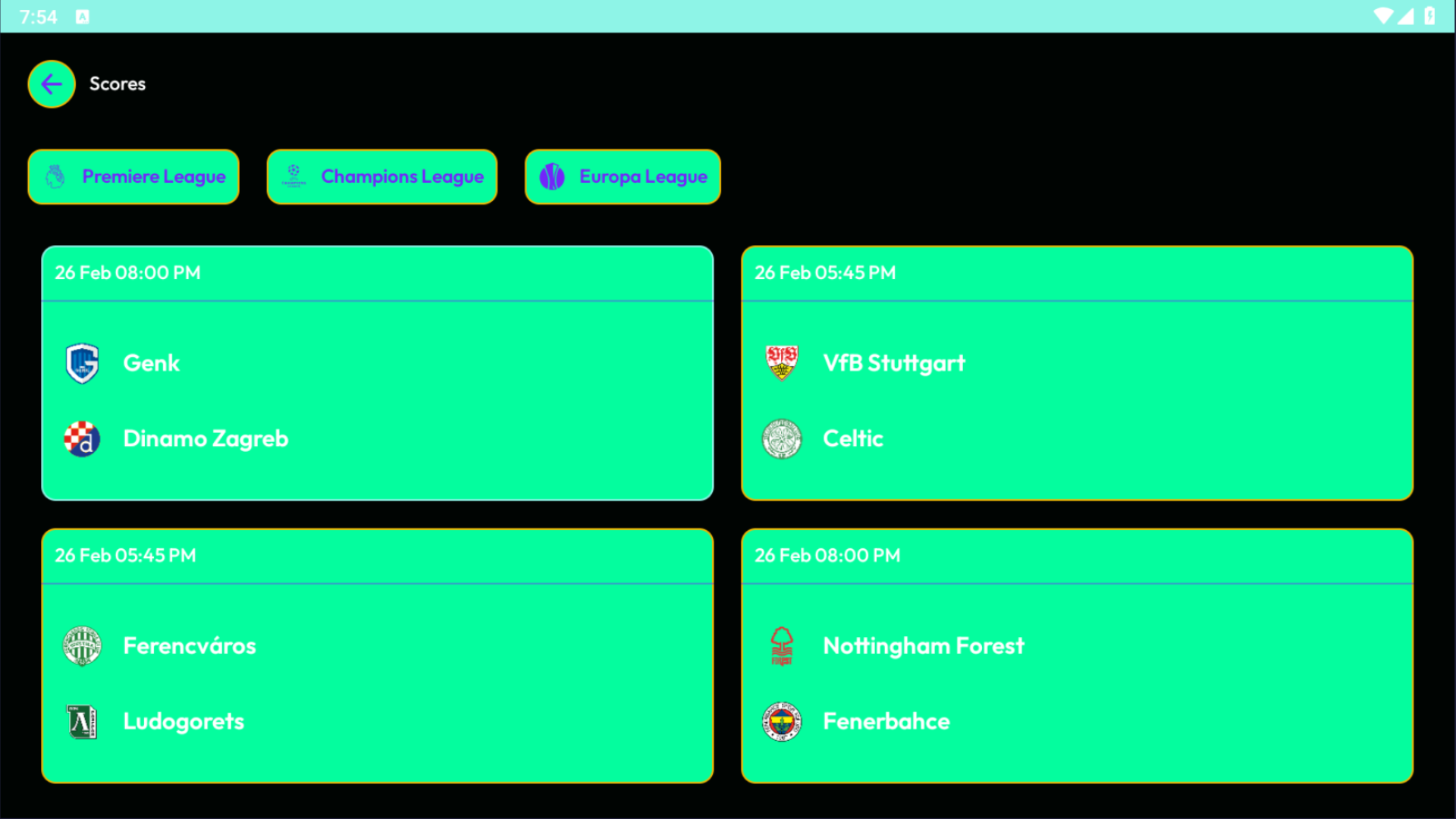 SportsFire – Football Scores - App on Amazon Appstore