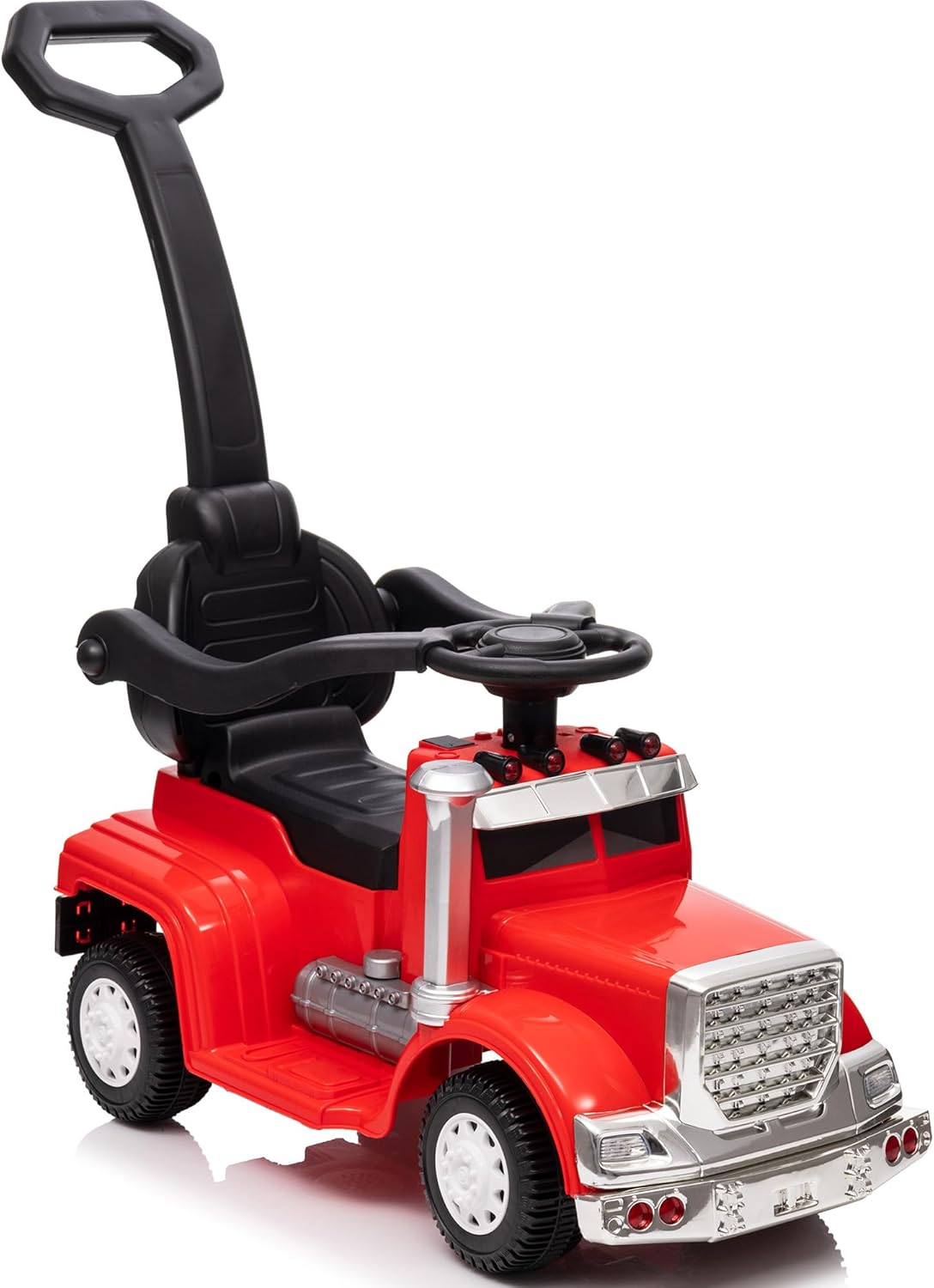 Amazon.com: Outfunny 3-in-1 Ride on Push Car for Toddler with Handle ...