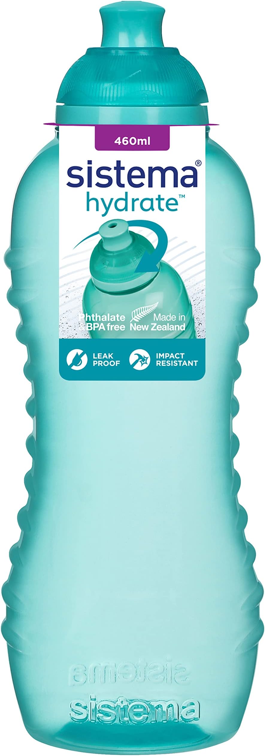 3 Sistema 330ml Twist n Sip Drink Bottles, Blue, Pink, Green : Amazon ...