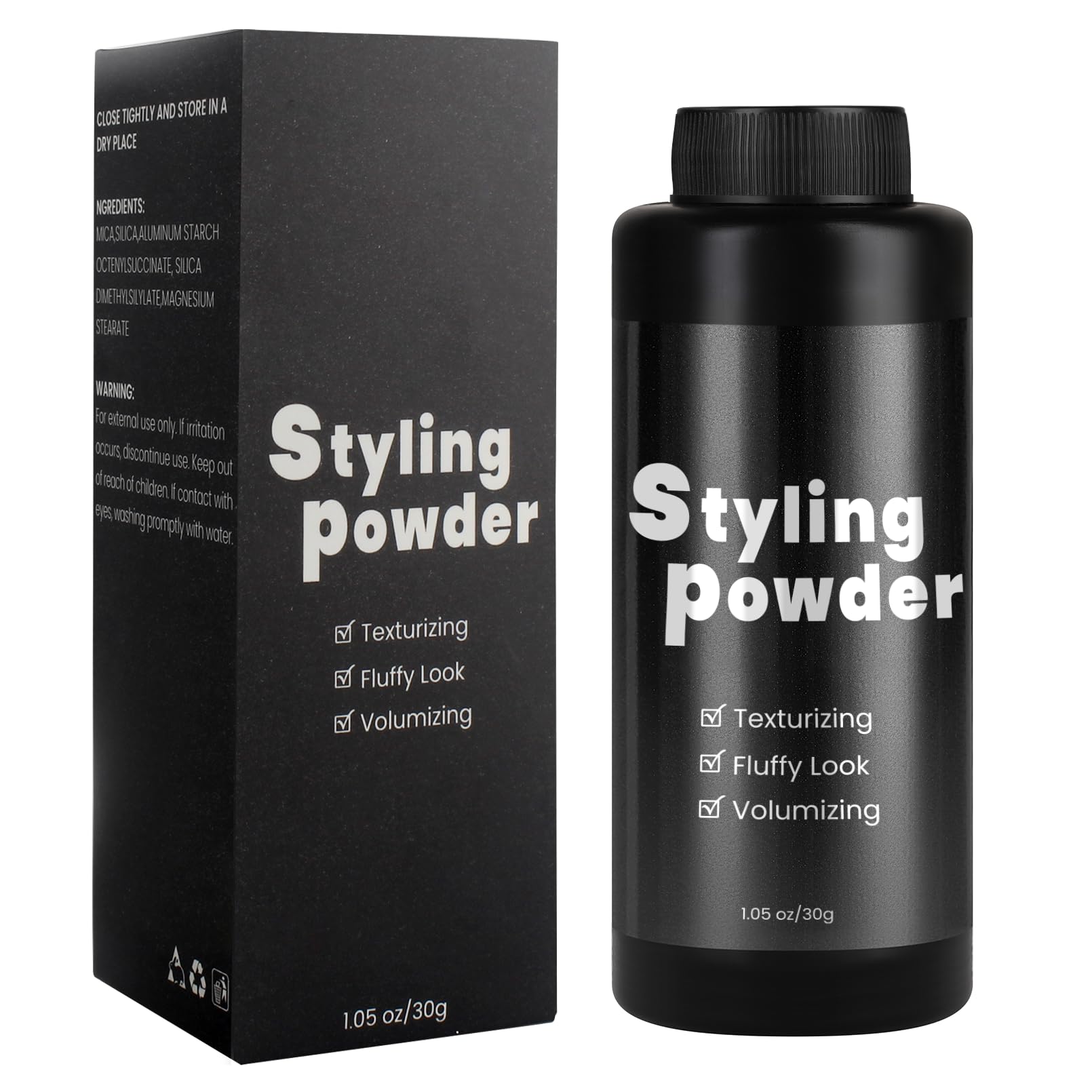 Amazon.com: ZENTANMEI Hair Styling Powder For Men Women, Hair Volumizer ...