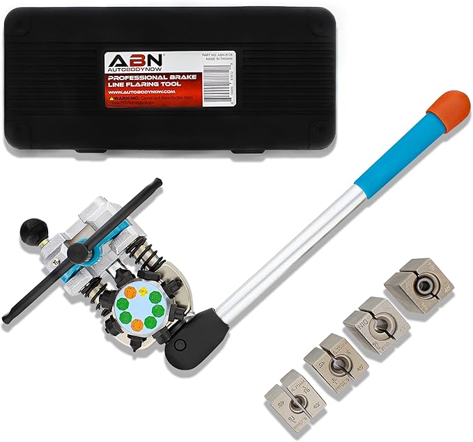 Amazon.com: ABN Professional Brake Line Flaring Tool Kit, 45 Degrees ...