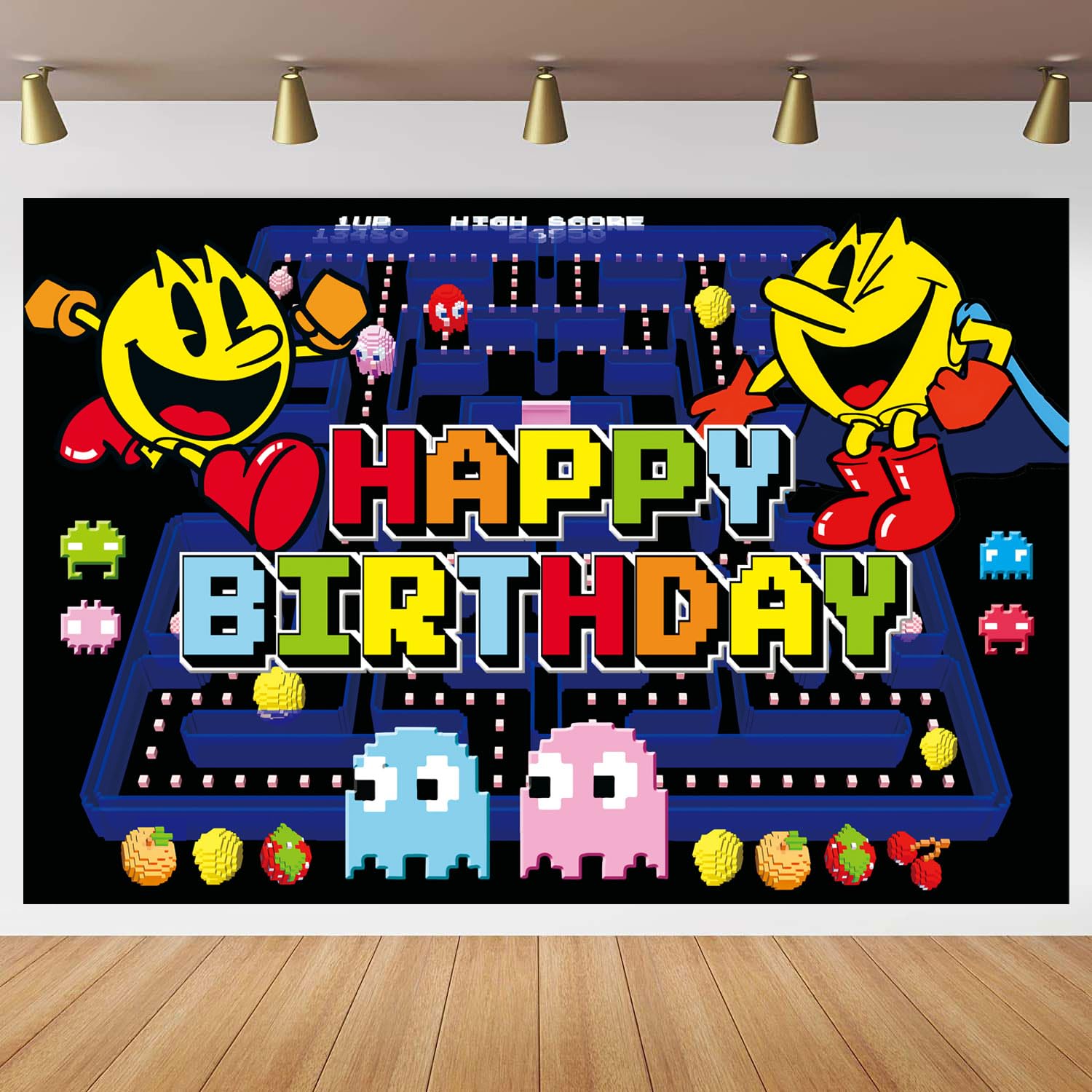 Decoraciones Para Fiesta De Cumpleaños De Pacman