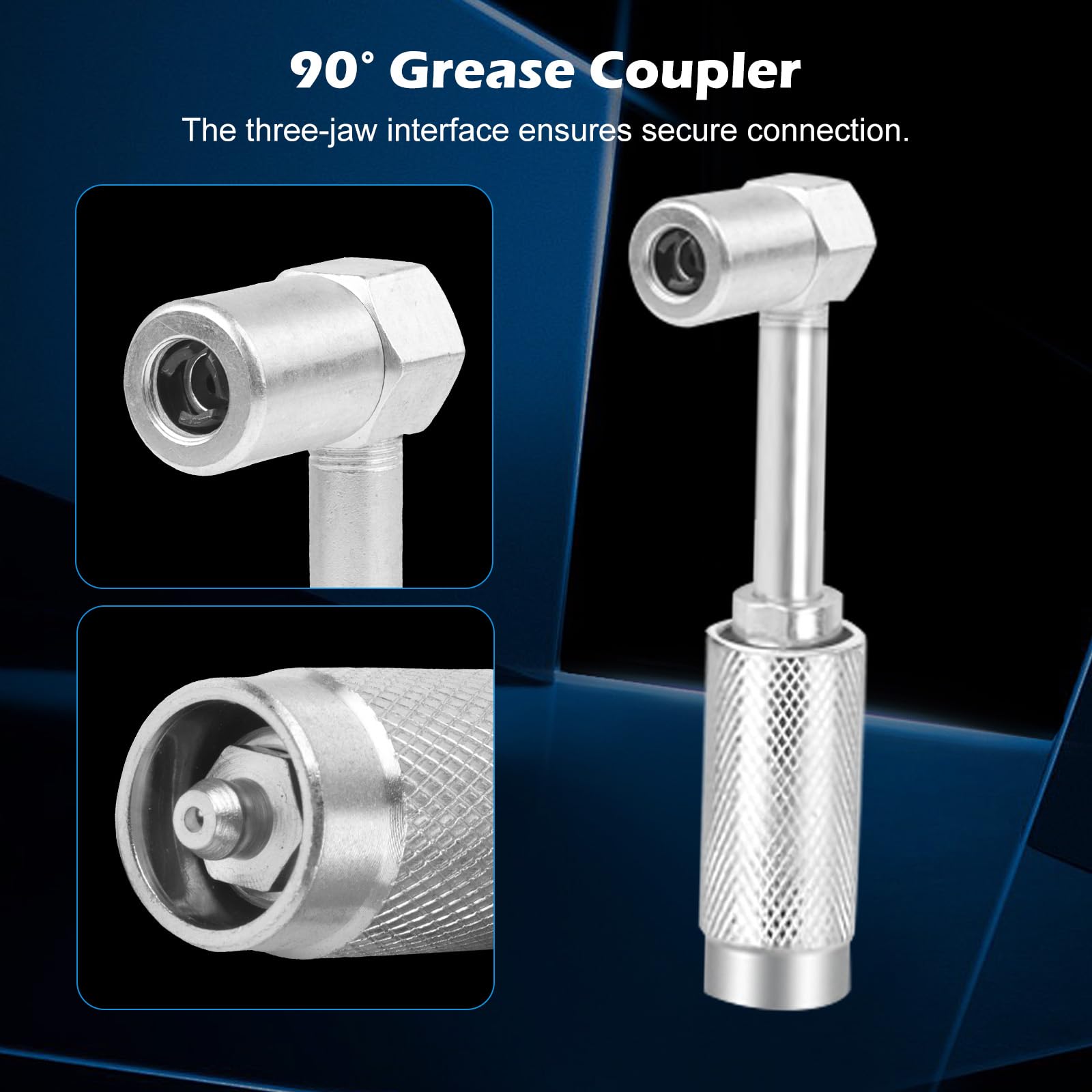 Snapklik.com : DikTalk 7pcs Grease Gun Accessory Set, Grease Gun Kit