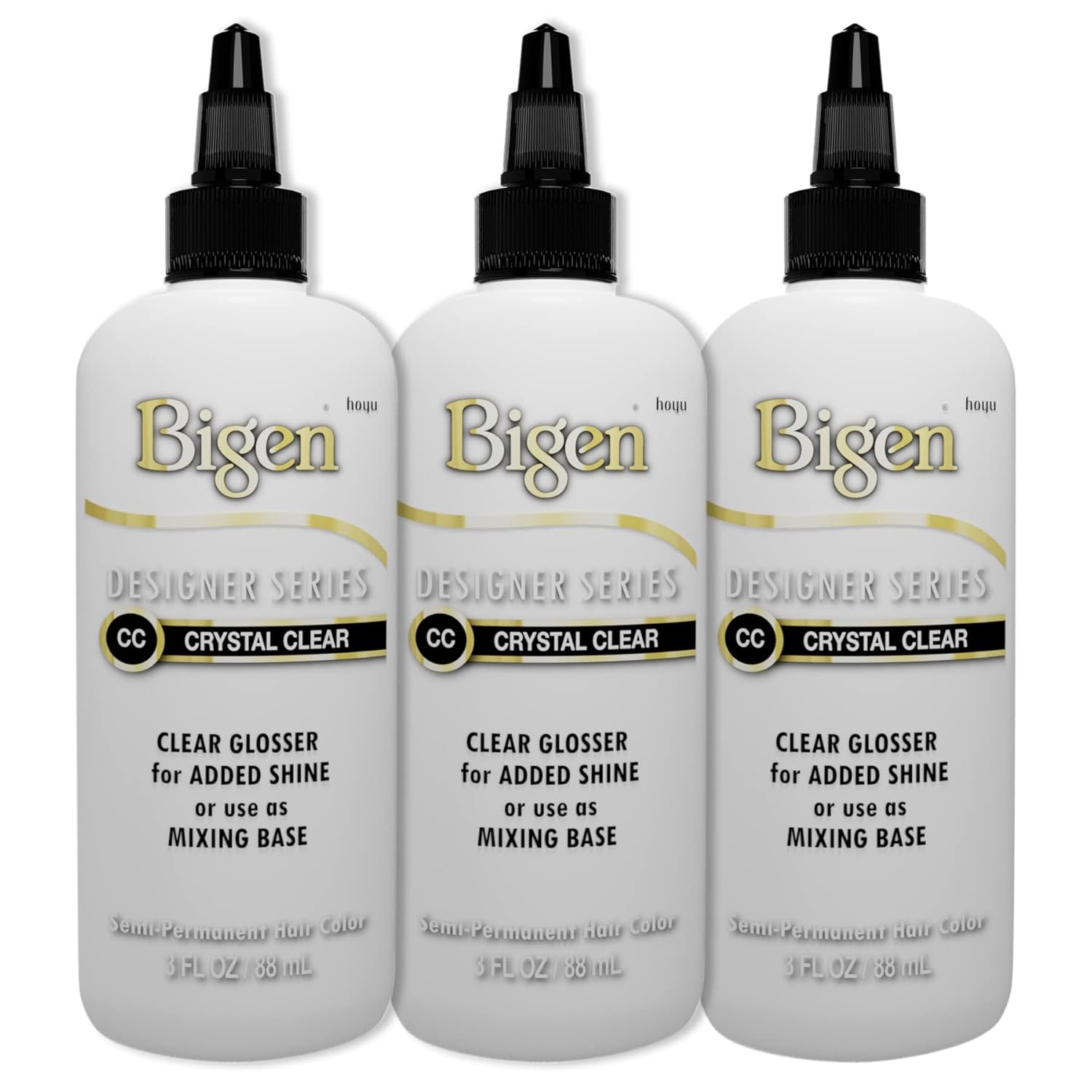 Amazon.com : Bigen CC Crystal Clear Designer Series Semi-Permanent Hair ...