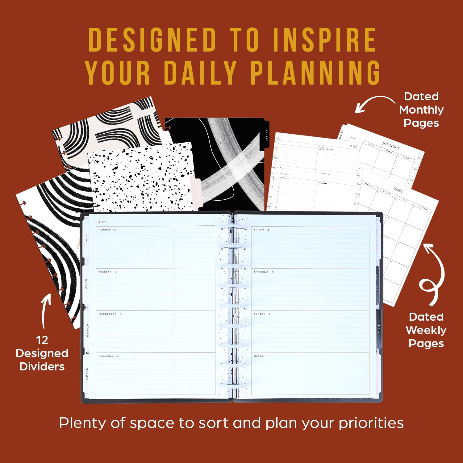 The Happy Planner Printable Size Amazon.com : Happy Planner Disc Bound