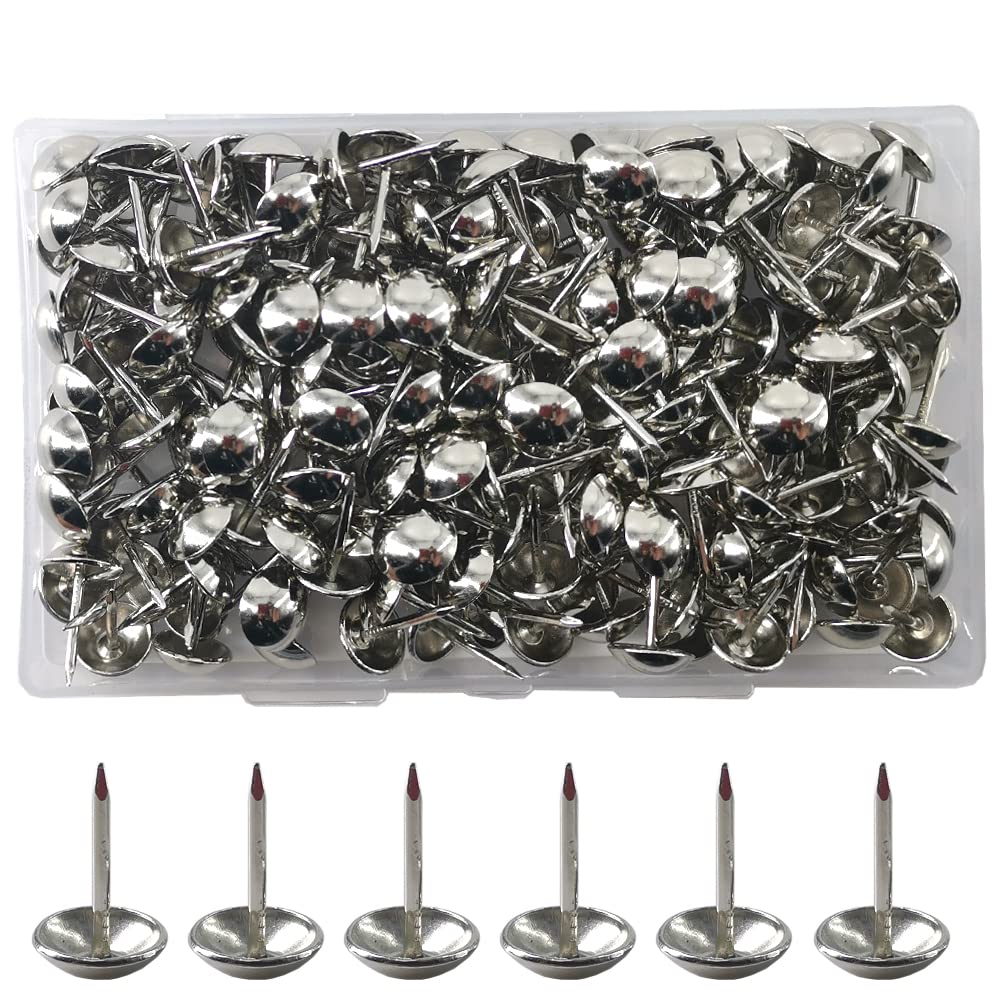Yosawo 200Pcs Furniture Decorative Tacks Upholstery Tacks Pins Thumb ...