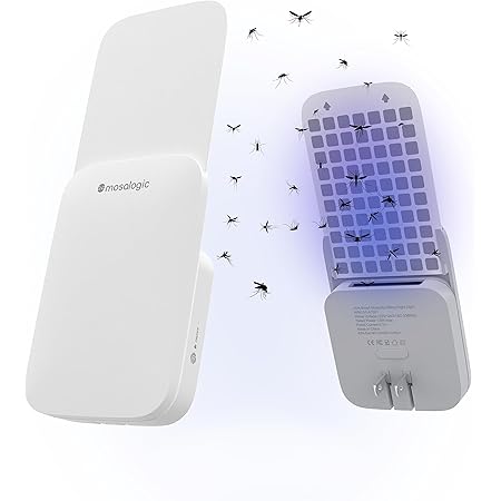 Amazon.com : Mosalogic Fly Insect Trap Plug-in Mosquito Killer Gnat ...