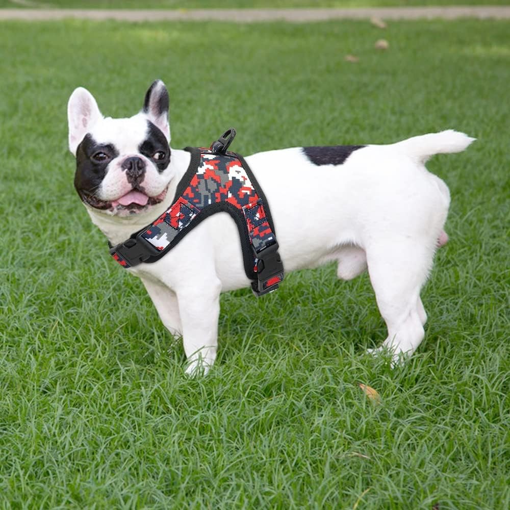 DHDM Arnés de nailon para perro, ajustable, de malla para mascotas ...