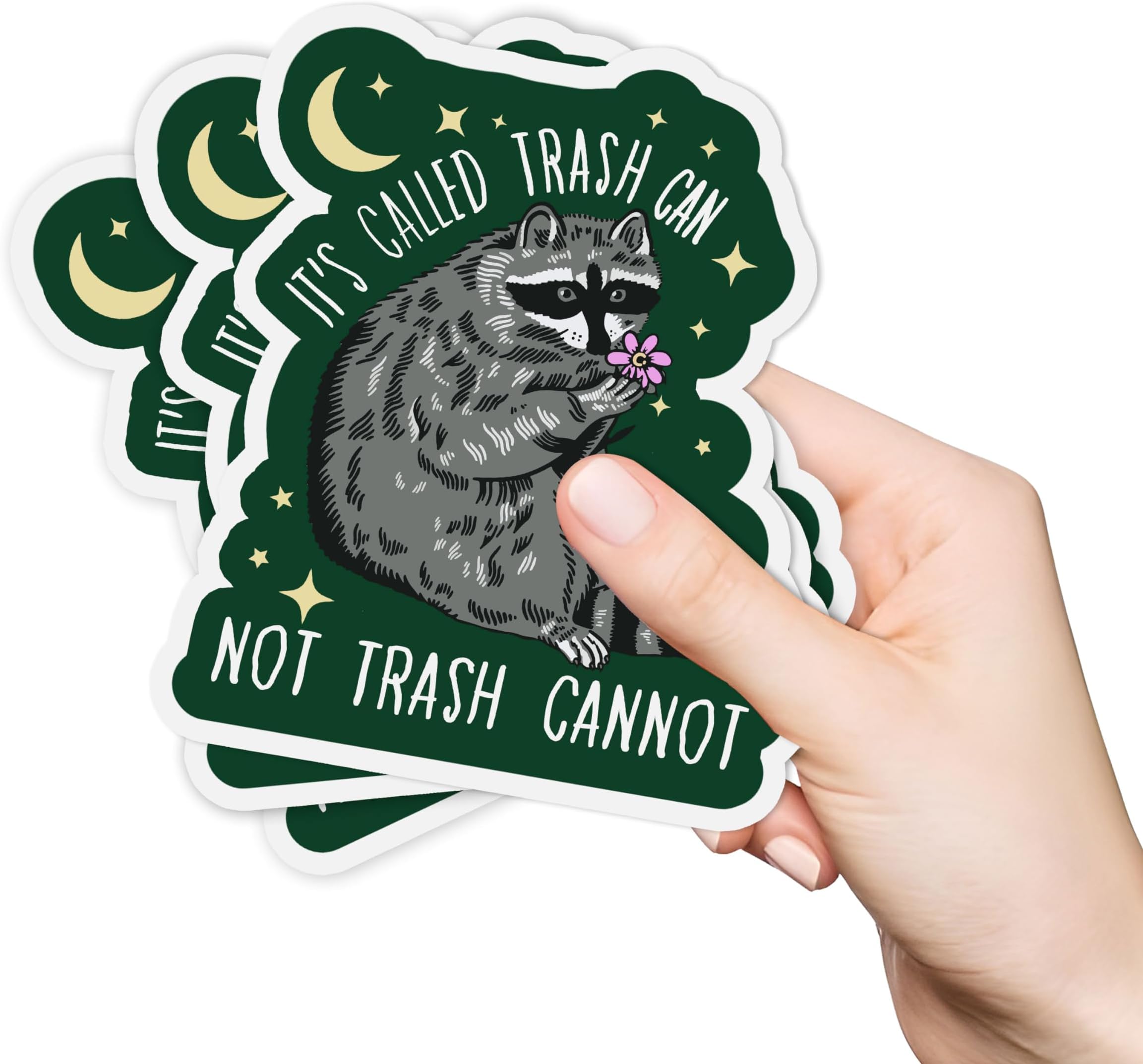 Amazon.com: (3Pcs) It's Called Trash Can Not Trash Can Not Sticker ...