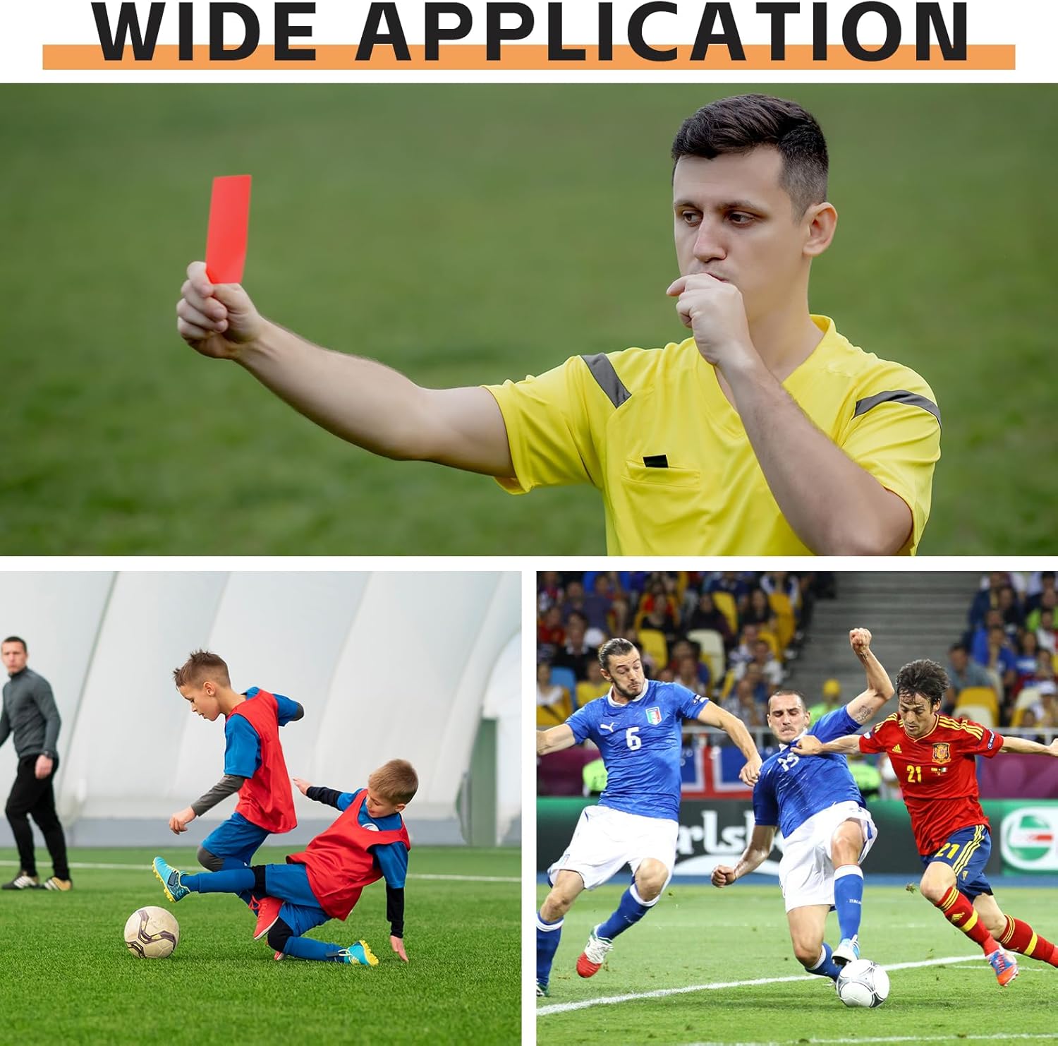 Soccer Referee Card Set, Red and Yellow Warning Nepal | Ubuy