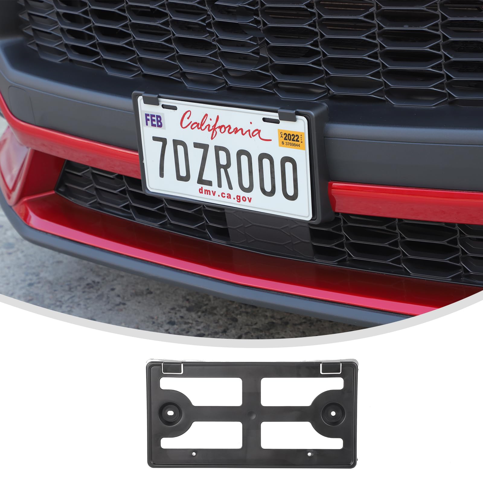 Amazon.com: Linskip for 2024 2025 Ford Mustang Front Plate License ...