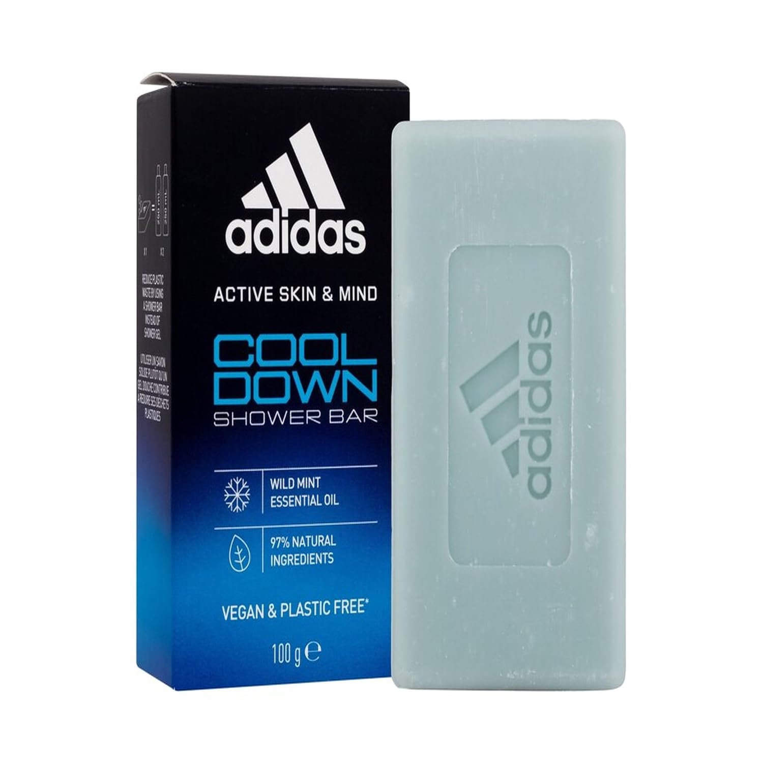 Adidas Cool Down Shower Bar For Men - 100g : Amazon.co.uk: Books
