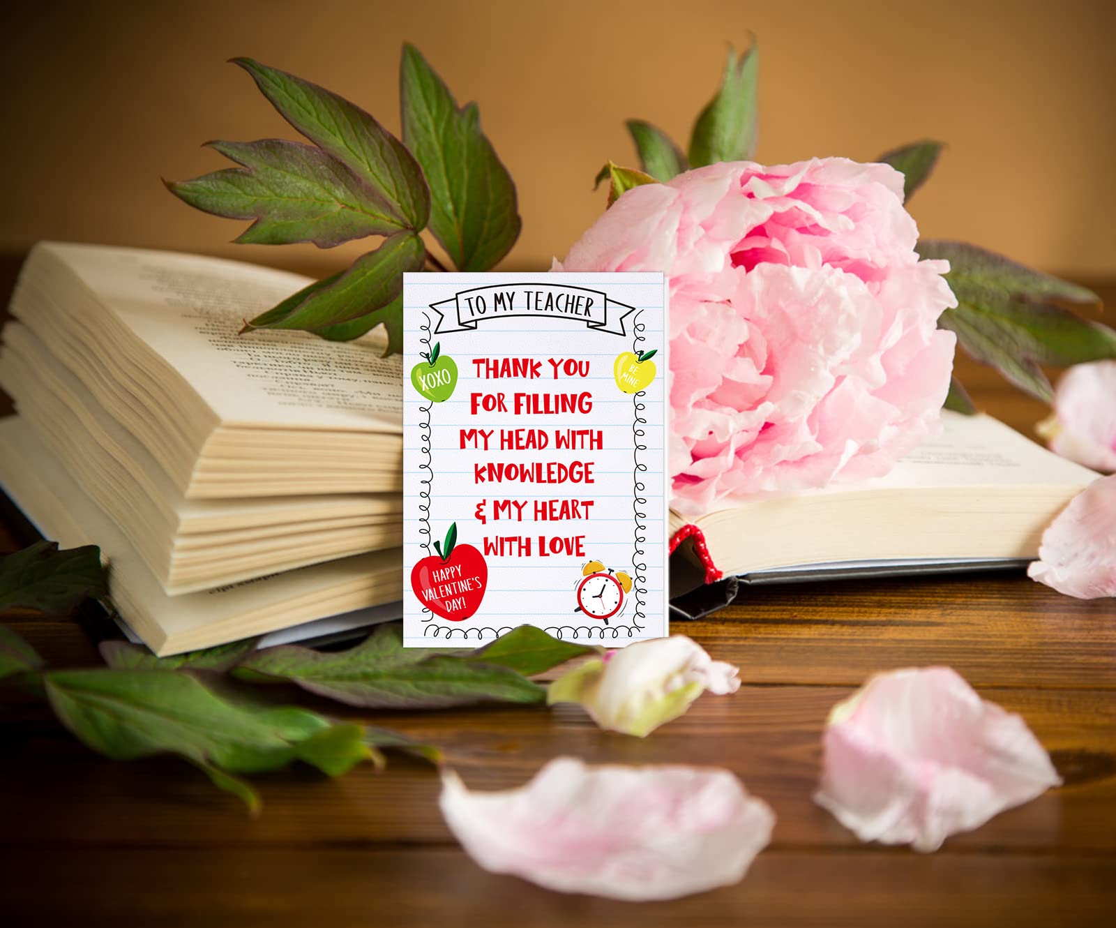 Snapklik.com : Teacher Valentines Day Cards: 4x6 Inches, Modern Style ...
