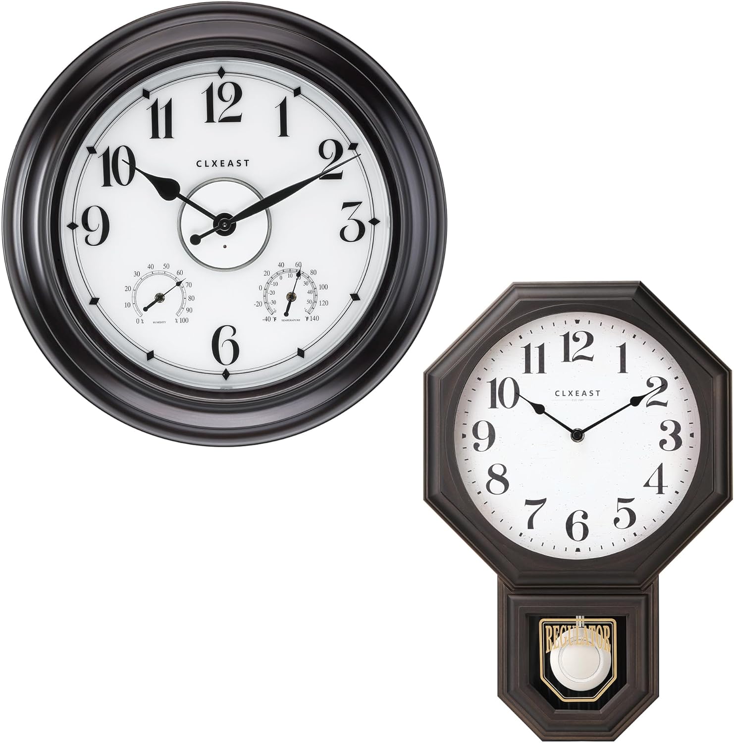 Amazon.com: CLXEAST 24 Inch LED Self-Illuminated Outdoor Indoor Metal ...