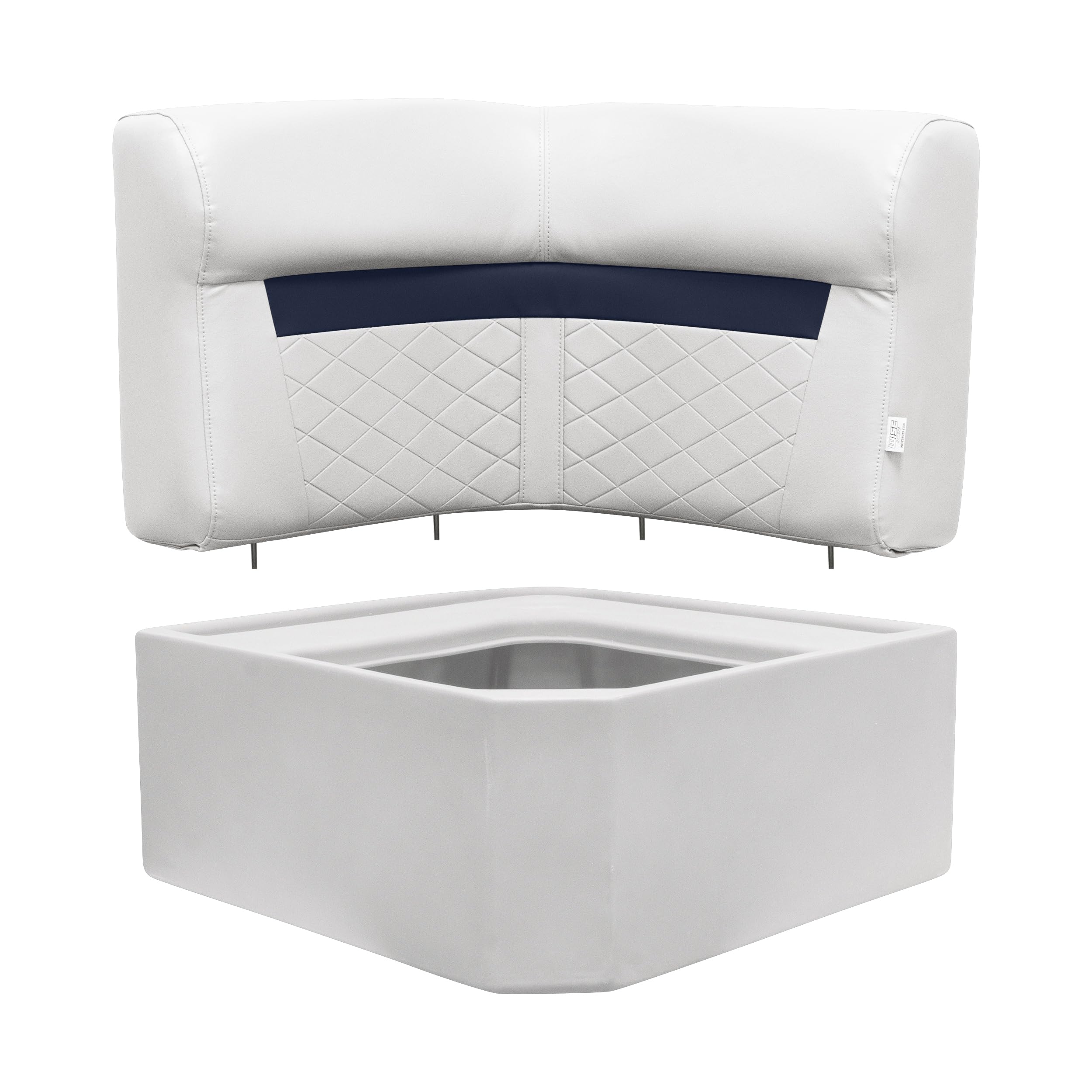 Snapklik.com : Wise 8WD133-1B-204 DLX Series Pontoon Corner Section