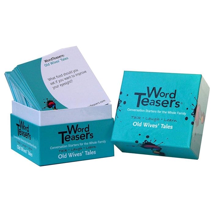 Buy ? WORD TEASERS Trivia Conversation Starters - Fun Trivia Card Game ...