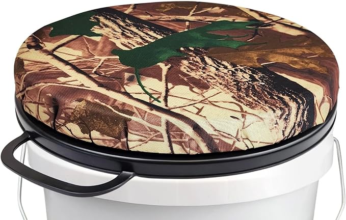 Amazon.com: GearHill 5 Gallon Bucket Seat, 360 Degree Swivel Bucket Lid ...