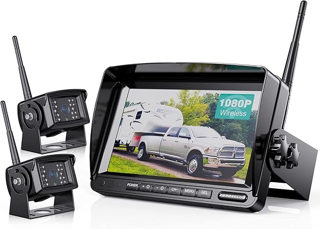 Amazon.com: Digital Wireless Backup Camera System Kit,No Interference ...