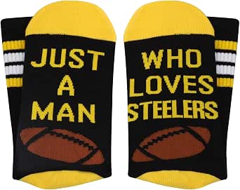 TOBGBE Novelty Football Socks - Team Fan Gift for Football Lovers at ...
