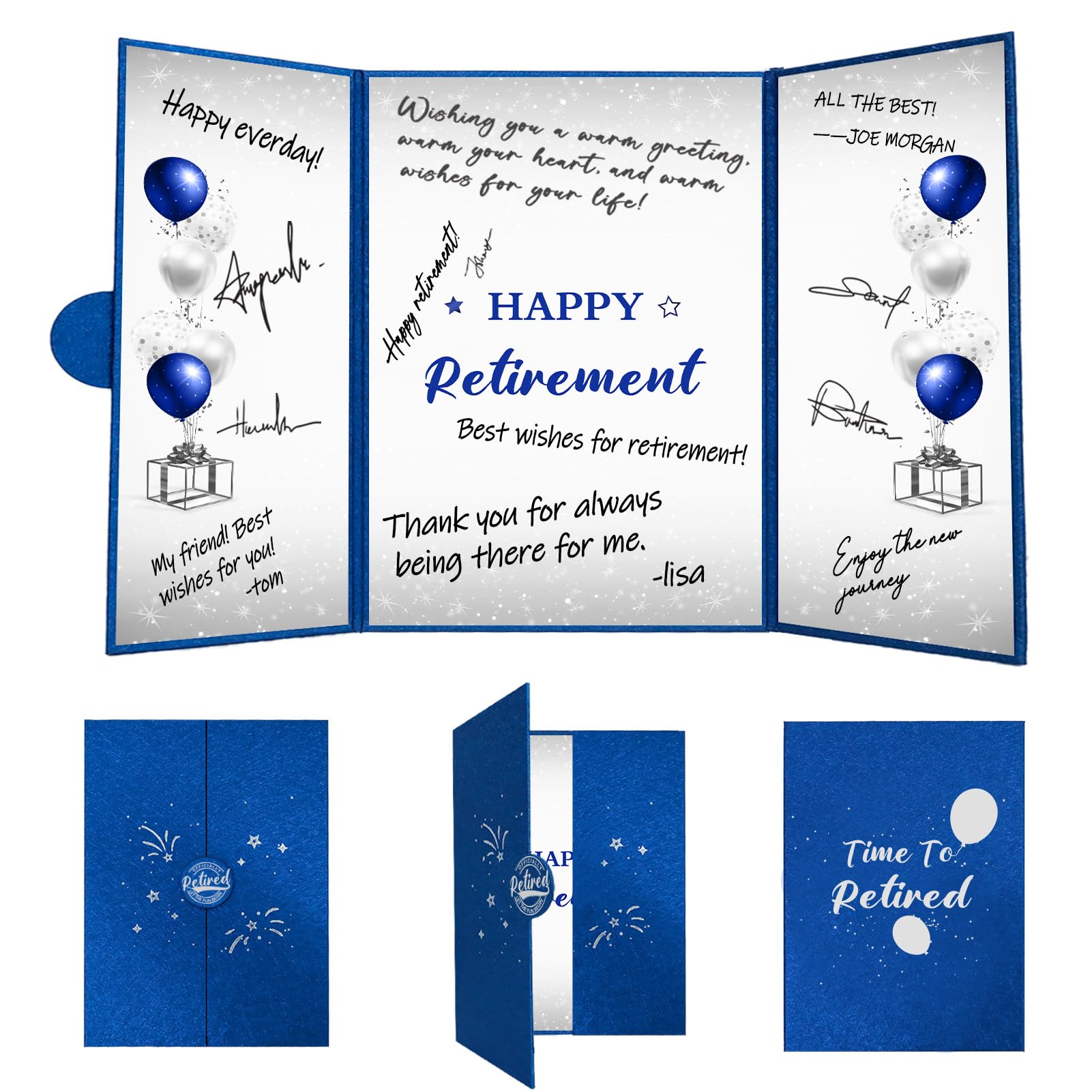 Amazon.com: Crenics Retirement Party Decorations, Creative Retirement ...