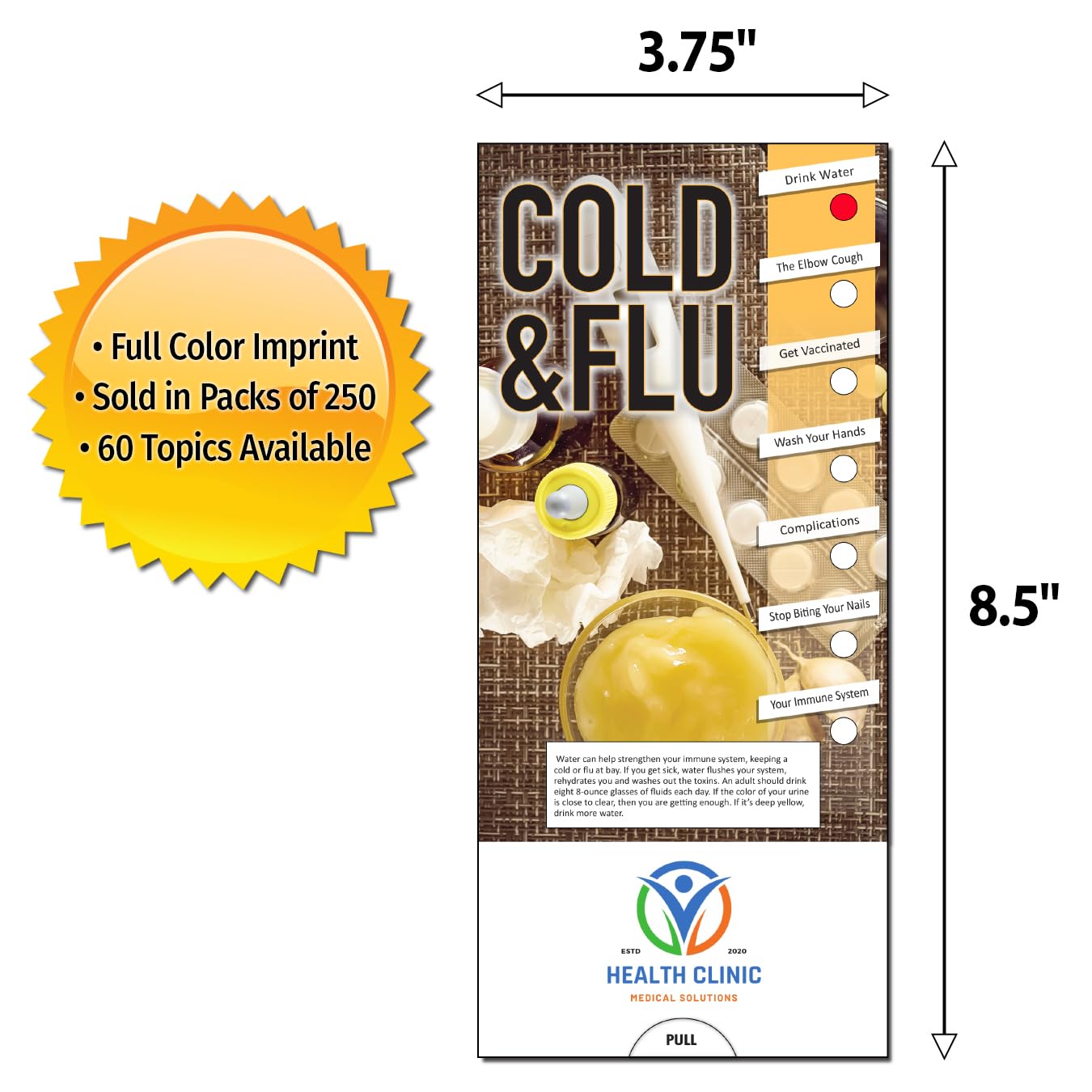 Printable Flu Handouts Flu | TPT