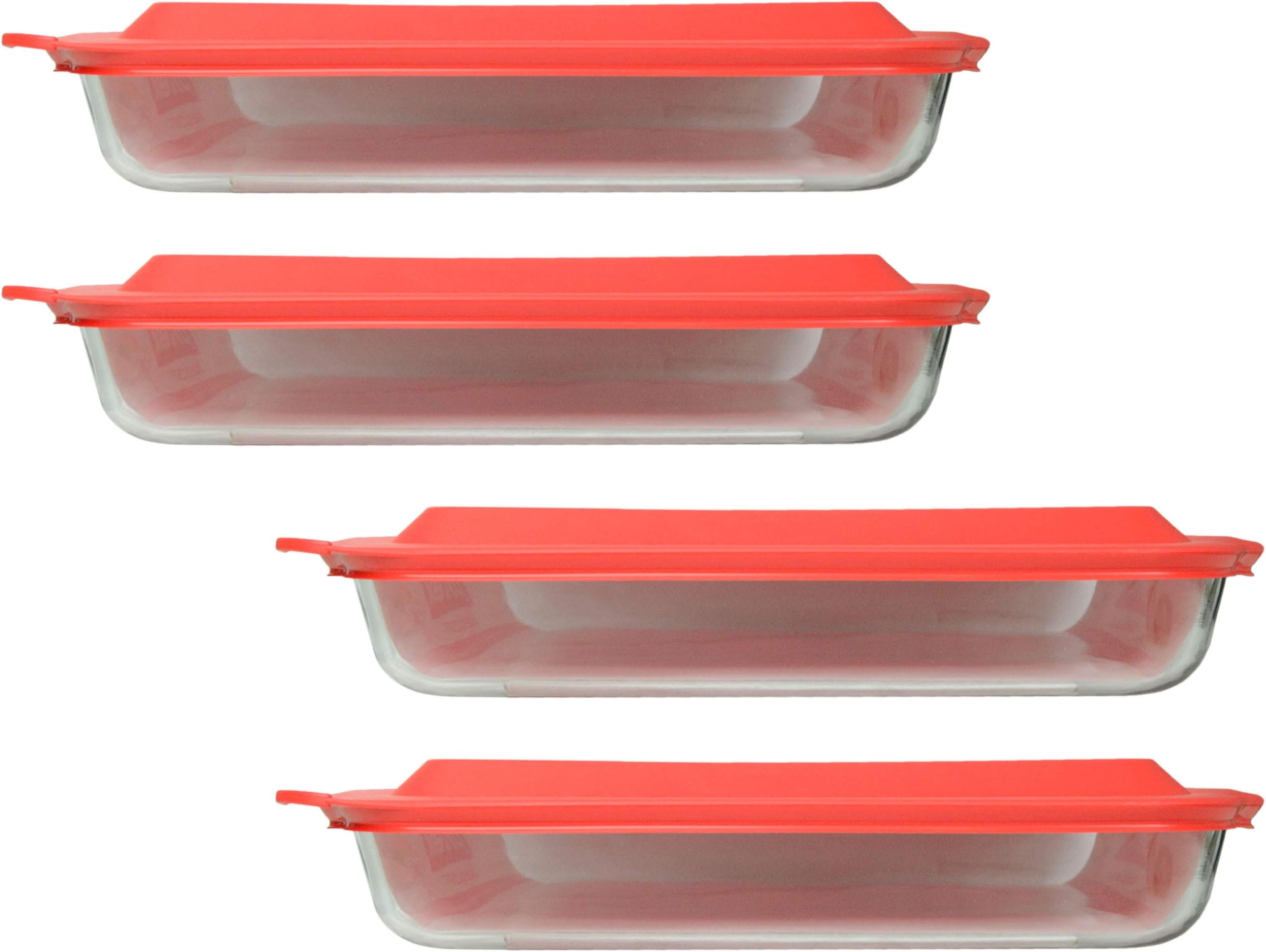 Amazon.com: Pyrex (1) 233 Oblong Rectangle Clear Glass Casserole Baking ...