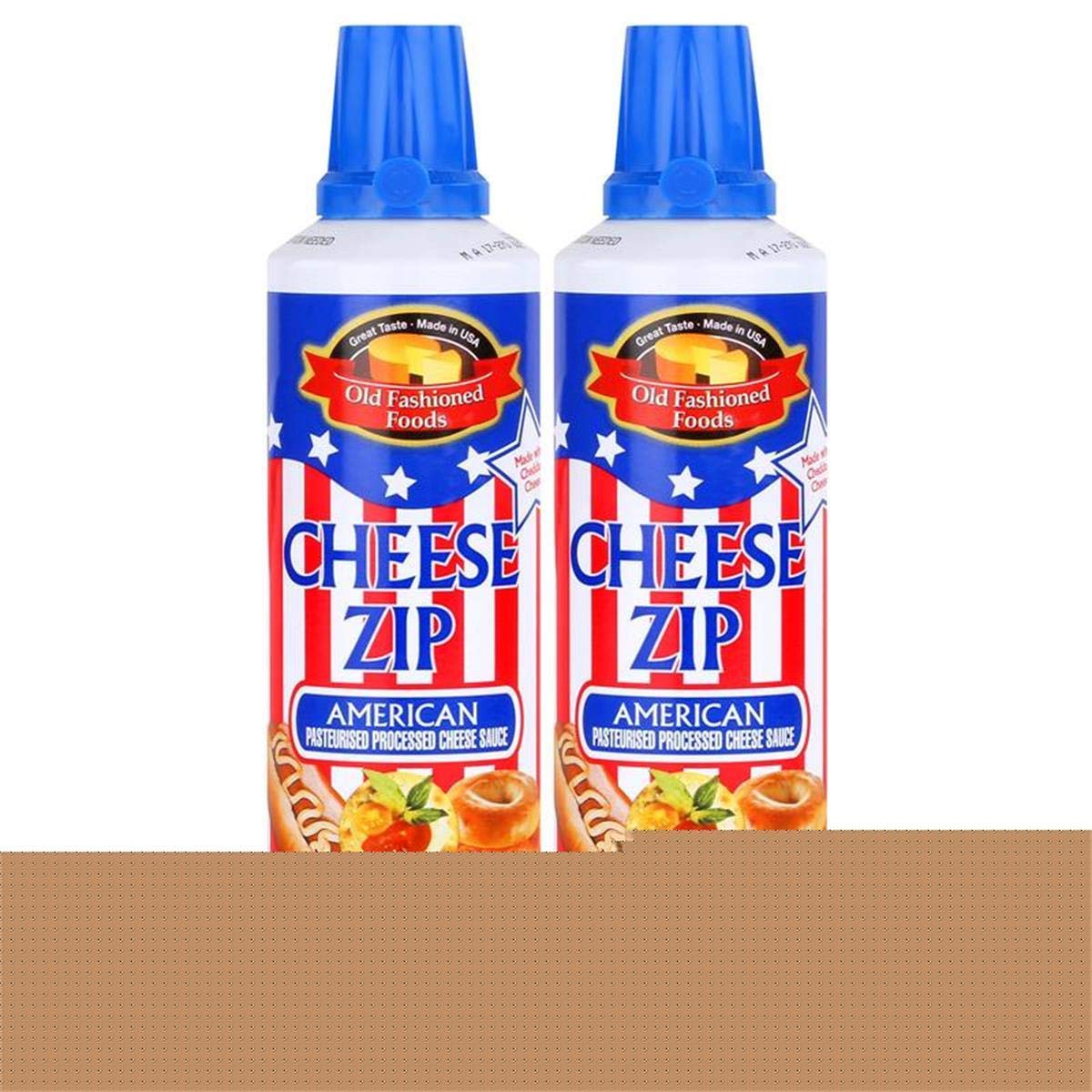 Old Fashioned Foods Cheese Zip 227g Amerikanischer Sprühkäse Cheddar ...