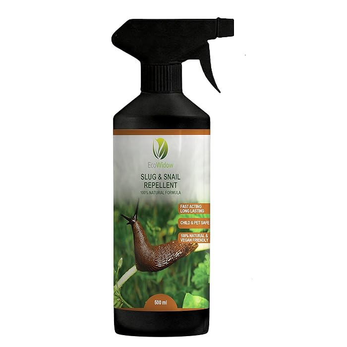 Buy EcoWidow Slug and Snail Repellent Killer Spray - 500ML Natural Pet ...