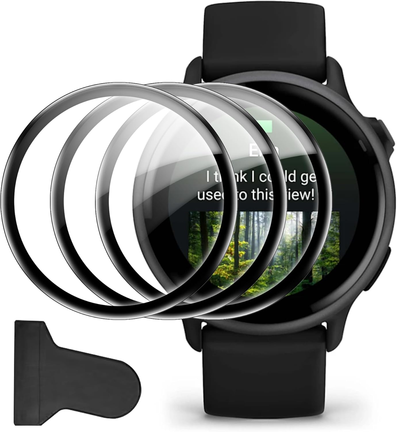 Amazon.com: Fhyeugfy Screen Protector for Gar-min Vivoactive 6 ...