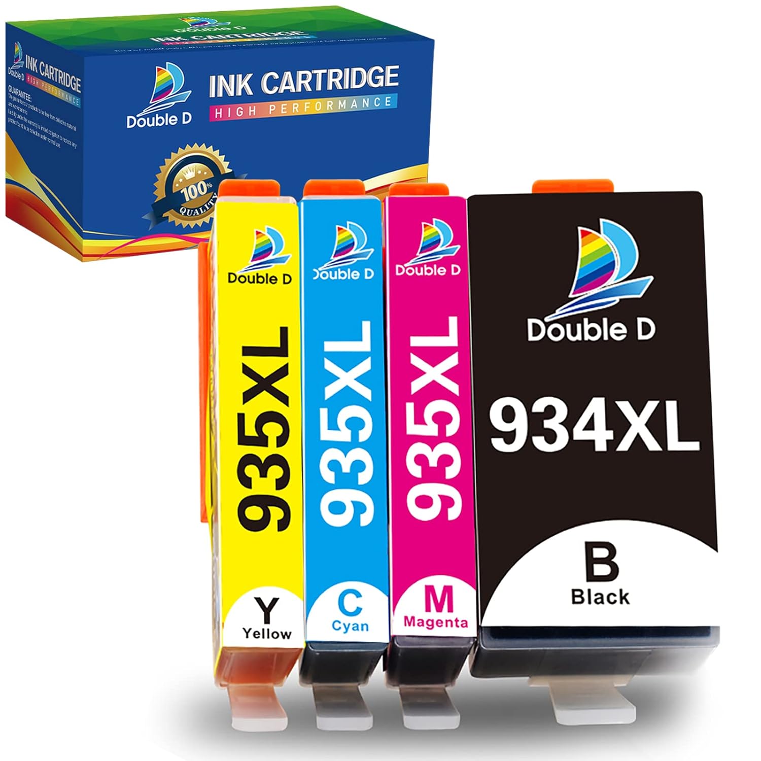 Double D Compatible 934XL 935XL 934 935 Ink Cartridges, Use with ...