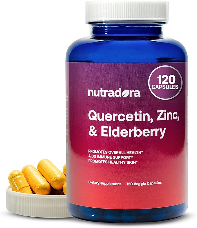 Amazon.com: Nutradora Quercetin 1000mg Immune Support Supplement for ...