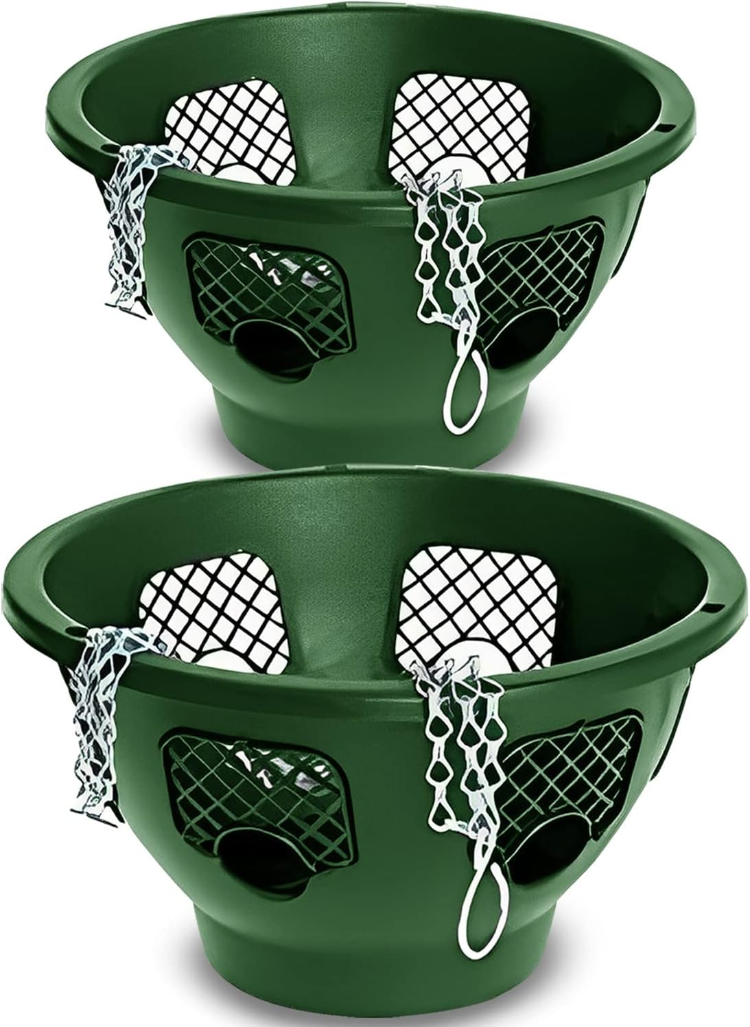 Easy Fill Set of 2 Hanging Basket - Original Easy Fill Hanging Plant ...