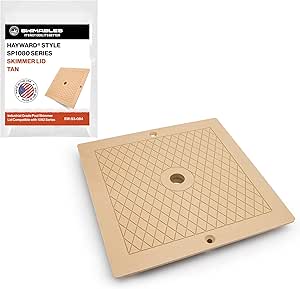 Amazon.com: Swimables Pool Skimmer Cover Plate 10" Skimmer Lid ...