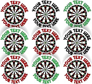 144 Personalised Dartboard 30mm Reward Stickers for School Teachers ...