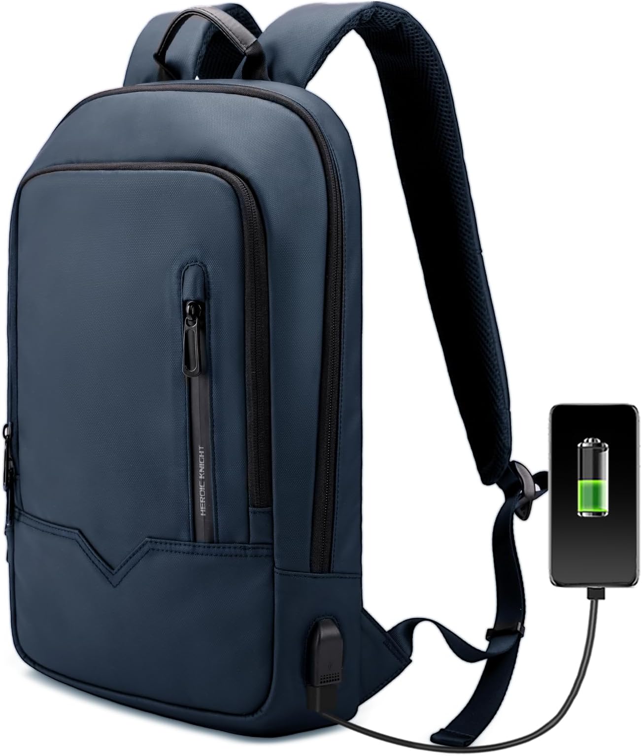 AUGUR Business Slim Rucksack Herren 15,6 Zoll wasserdicht Laptop ...
