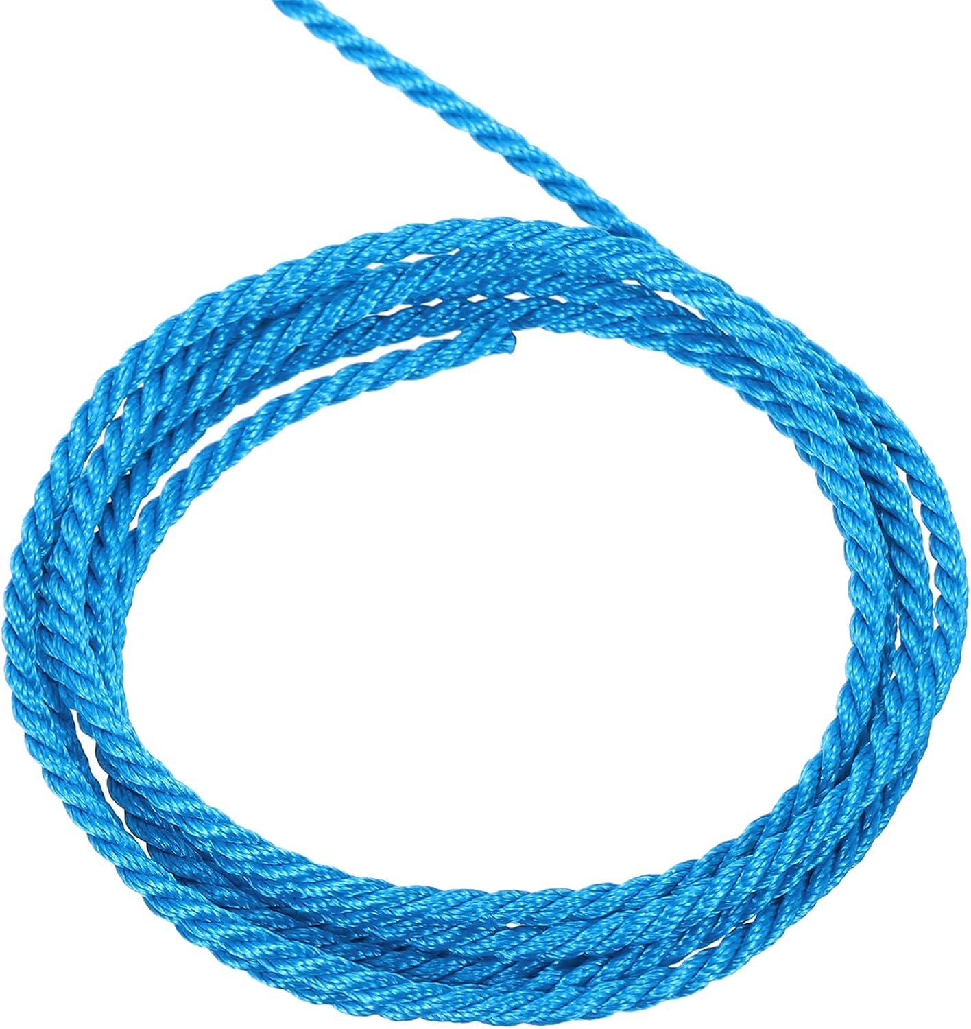 MECCANIXITY Twisted Cord Trim, 5 Yard 1mm 3-Ply Twine Braided Rope ...