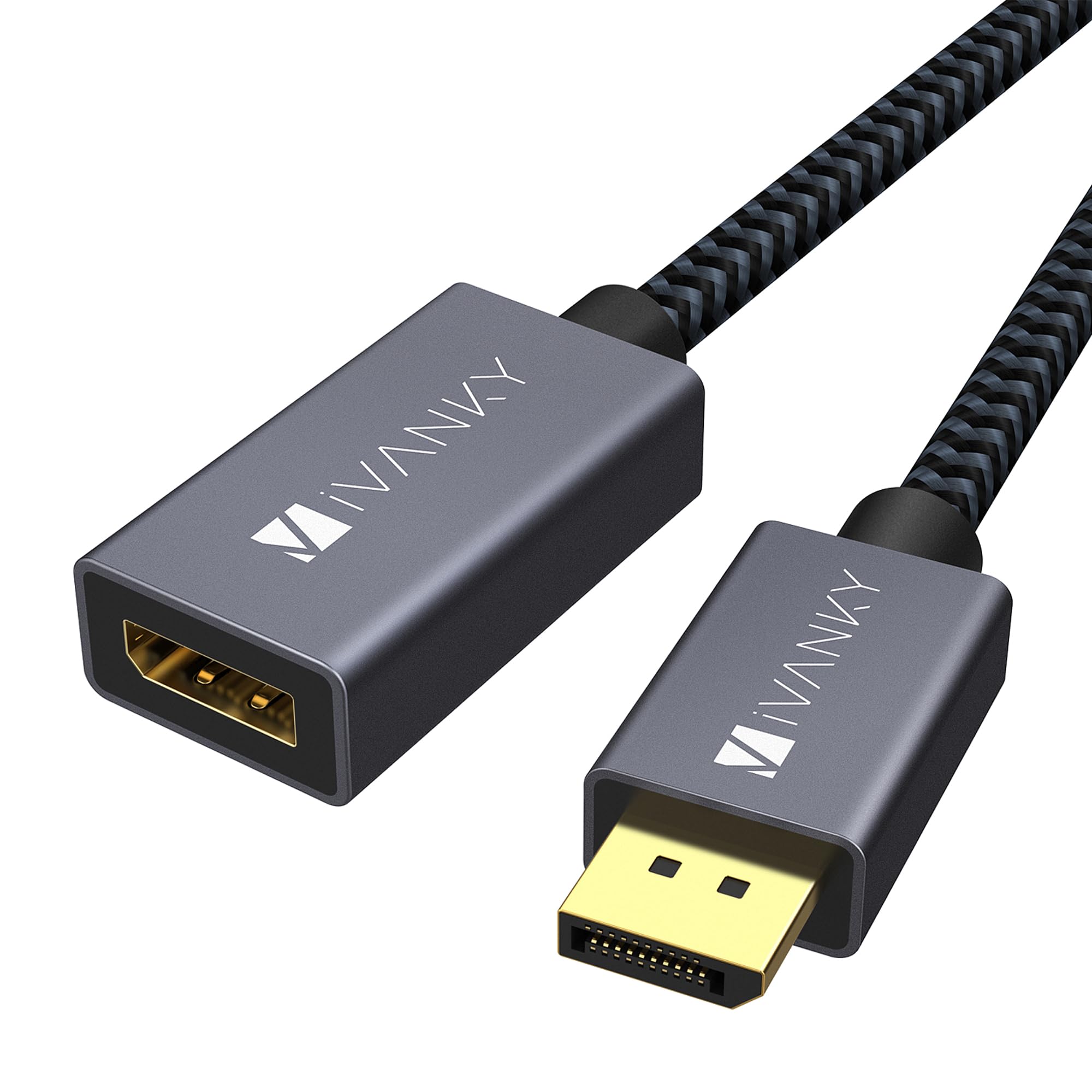 Snapklik.com : IVANKY Displayport To Displayport Extension Cable33ft ...